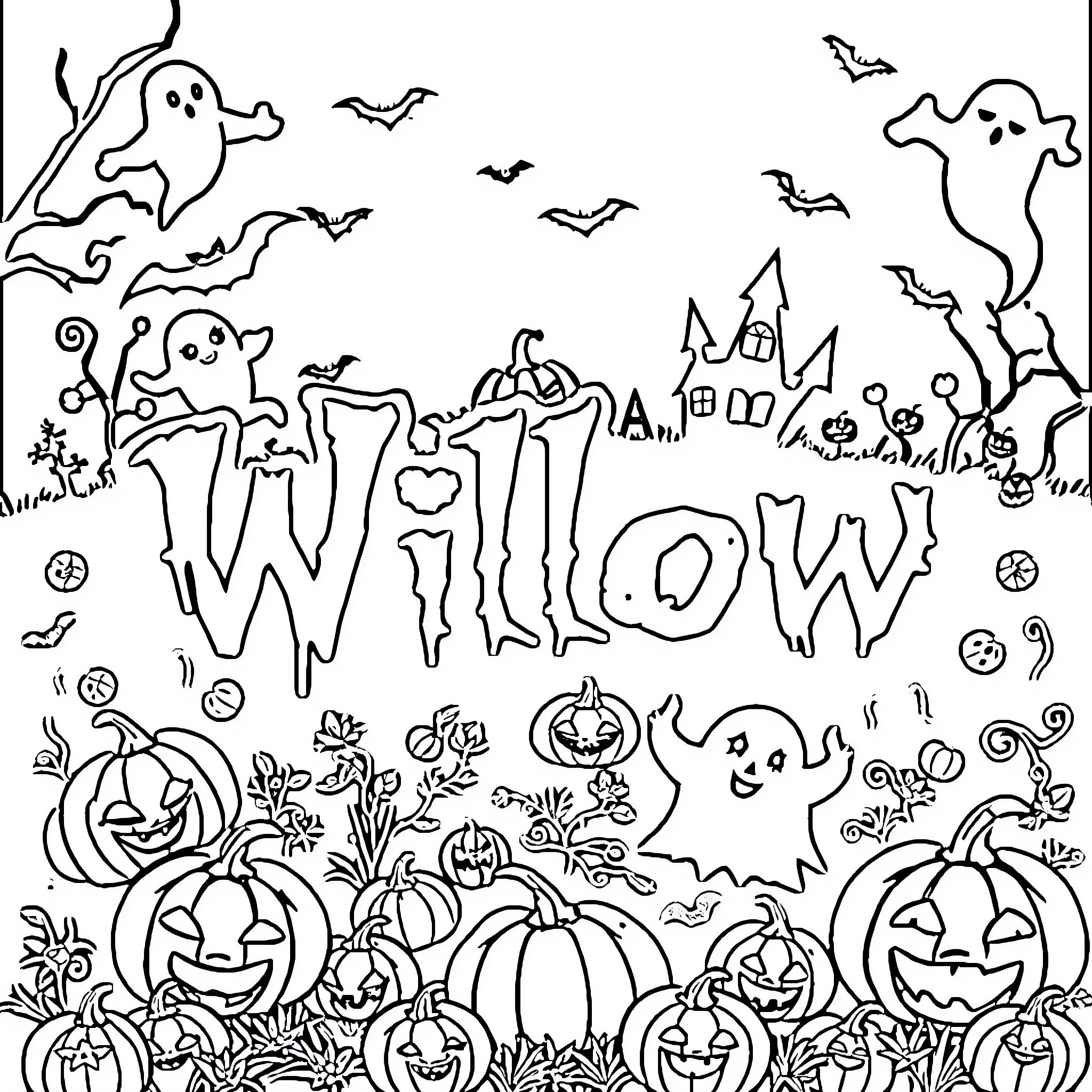 Best Willow Coloring Pages (Free Printable PDF)