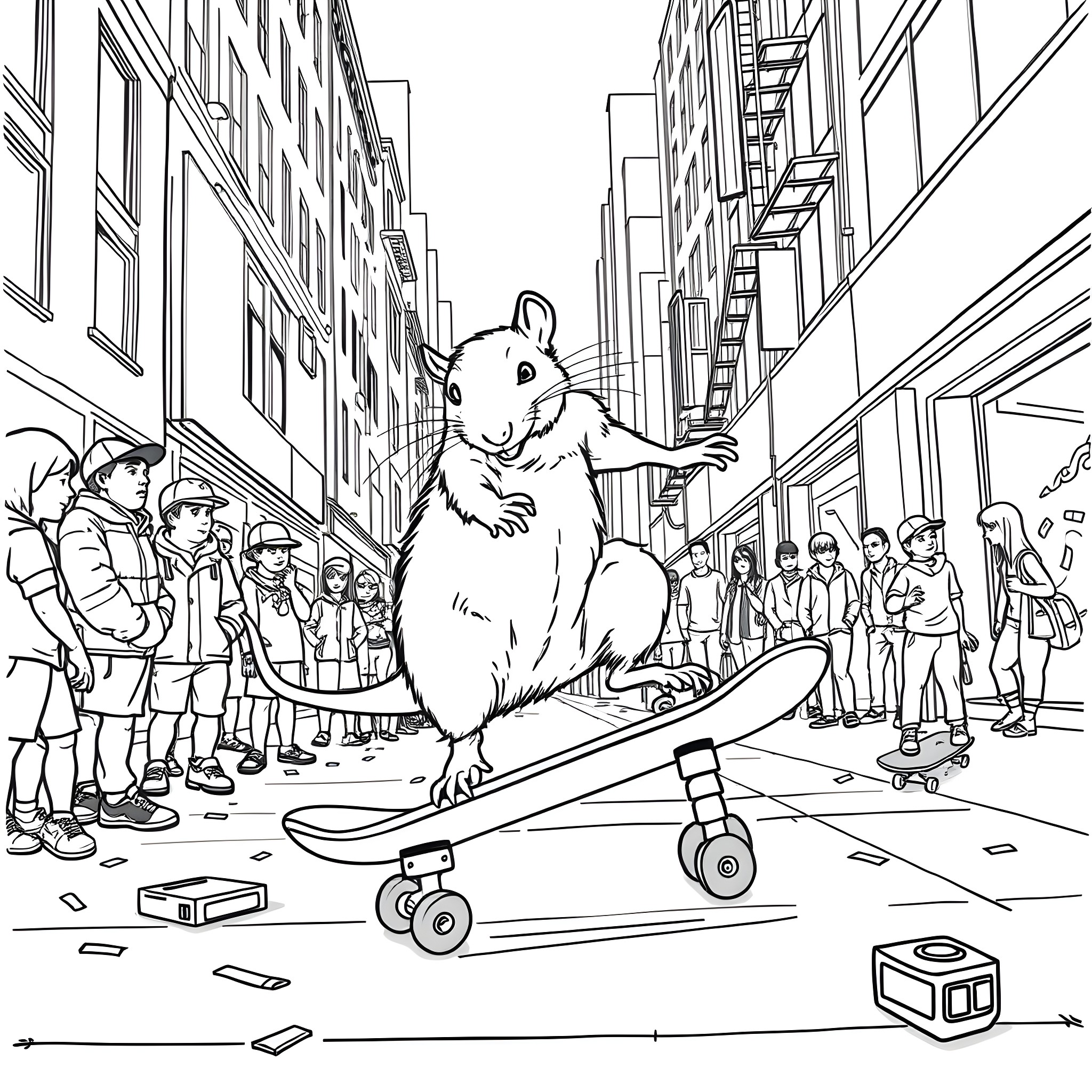 Best Rat Coloring Pages (Free Printable PDF)