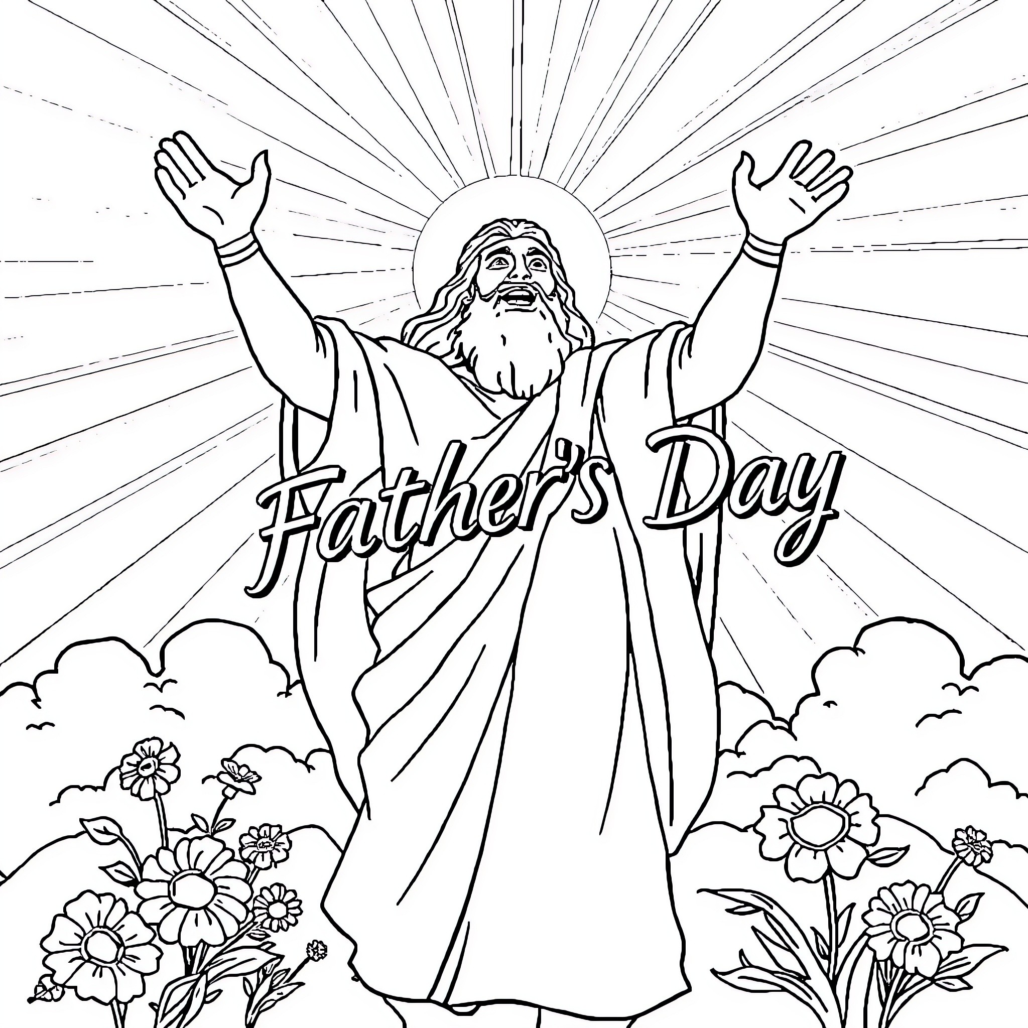 Best God Coloring Pages (Free Printable PDF)