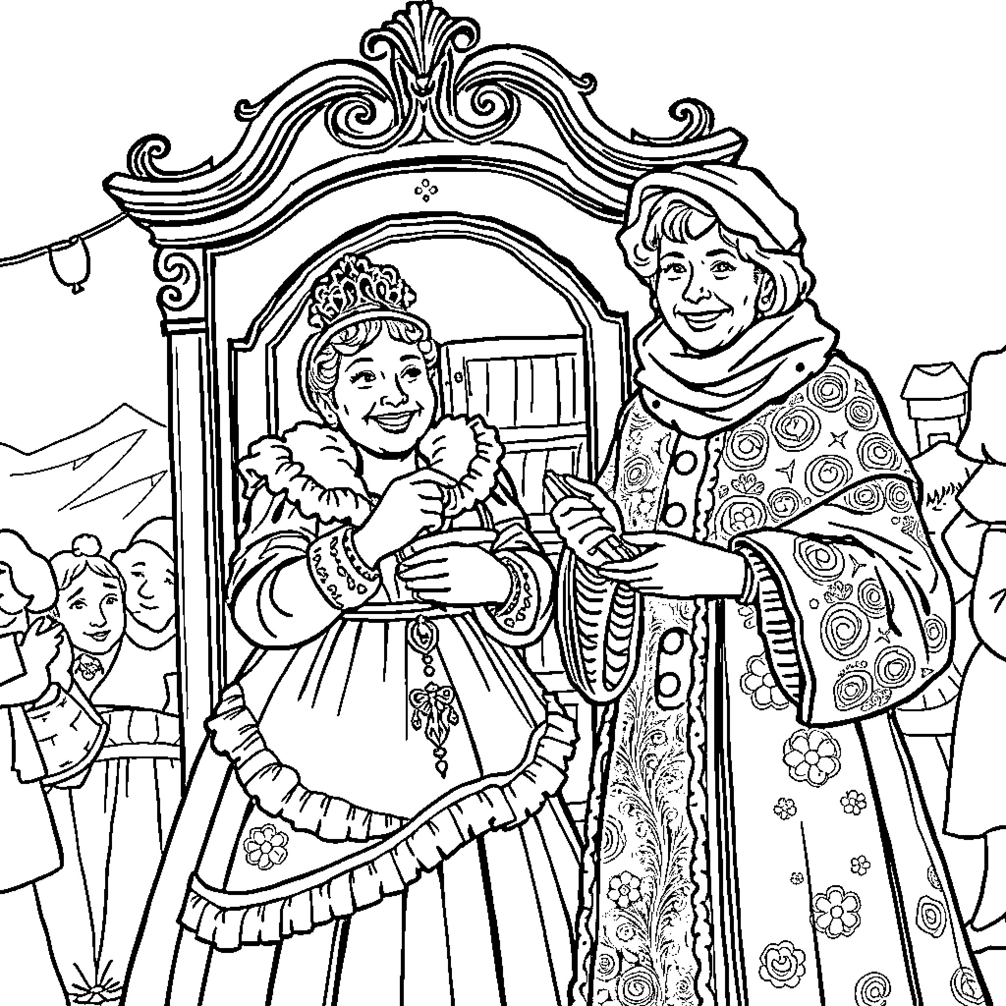 Best Goth Family Coloring Pages (Free Printable PDF)