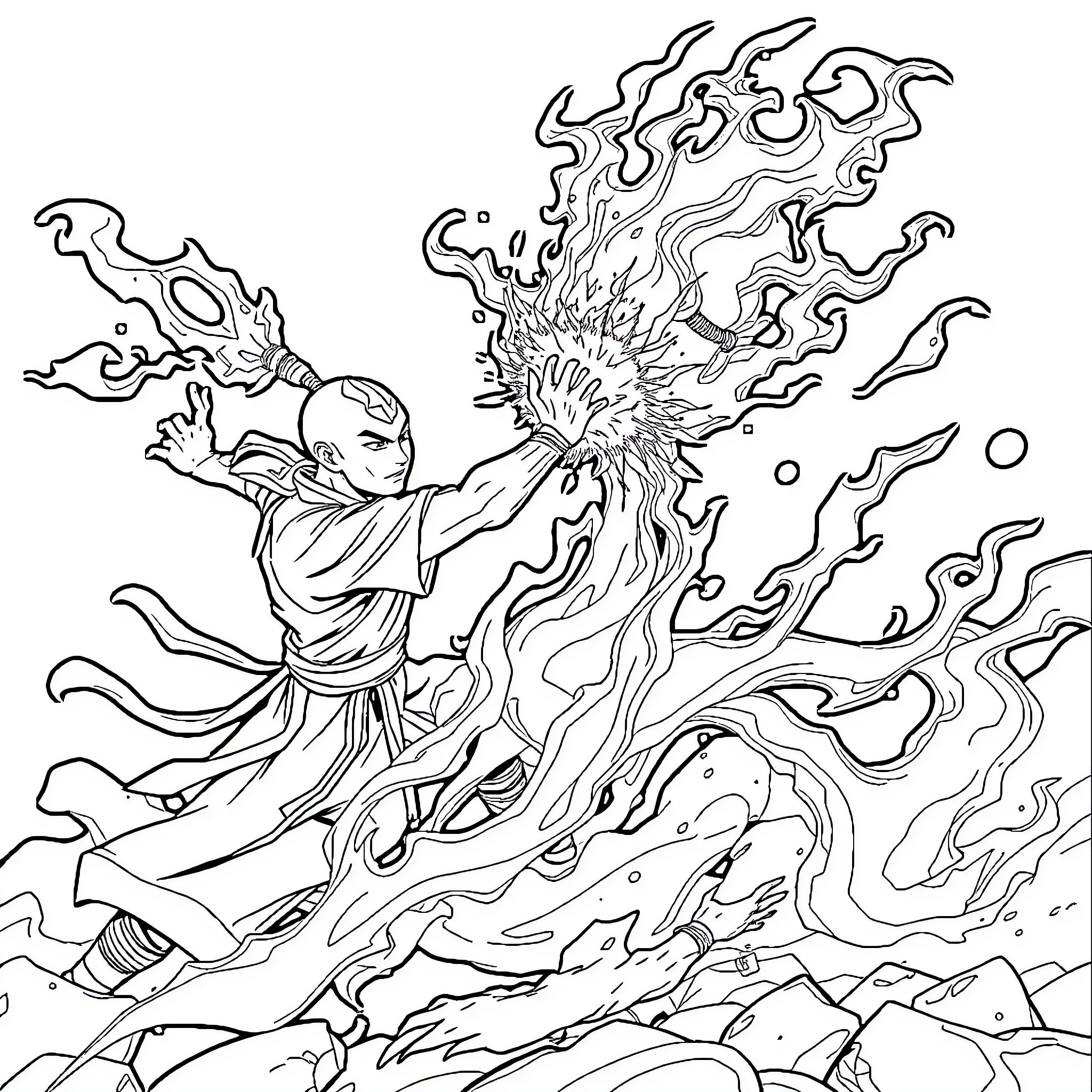 Best Avatar Coloring Pages (Free Printable PDF)