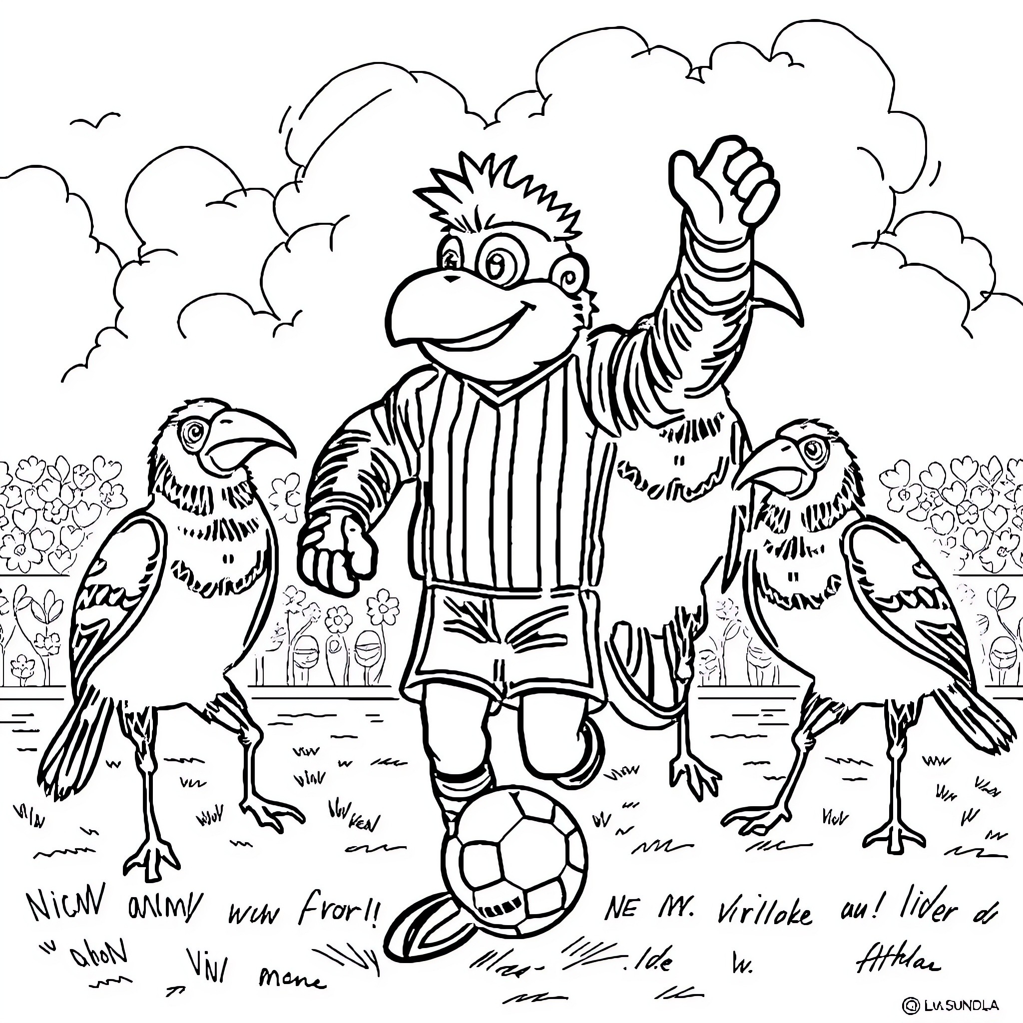 Best Referee Coloring Pages (Free Printable PDF)