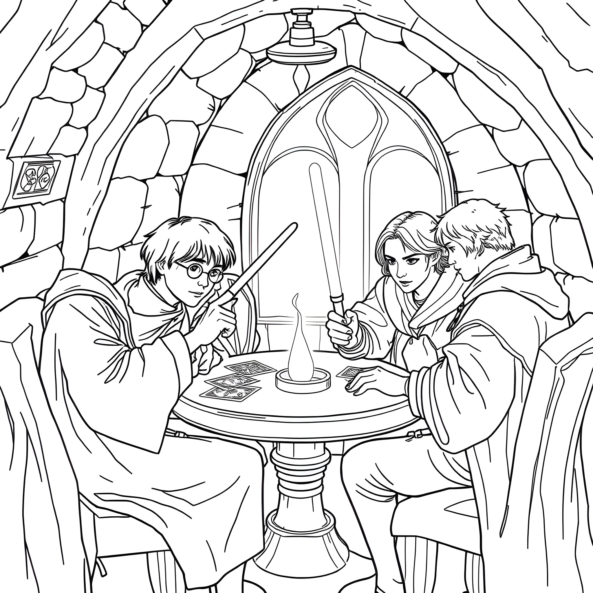 381 Best Harry Potter Coloring Pages (Free Printable PDFs)