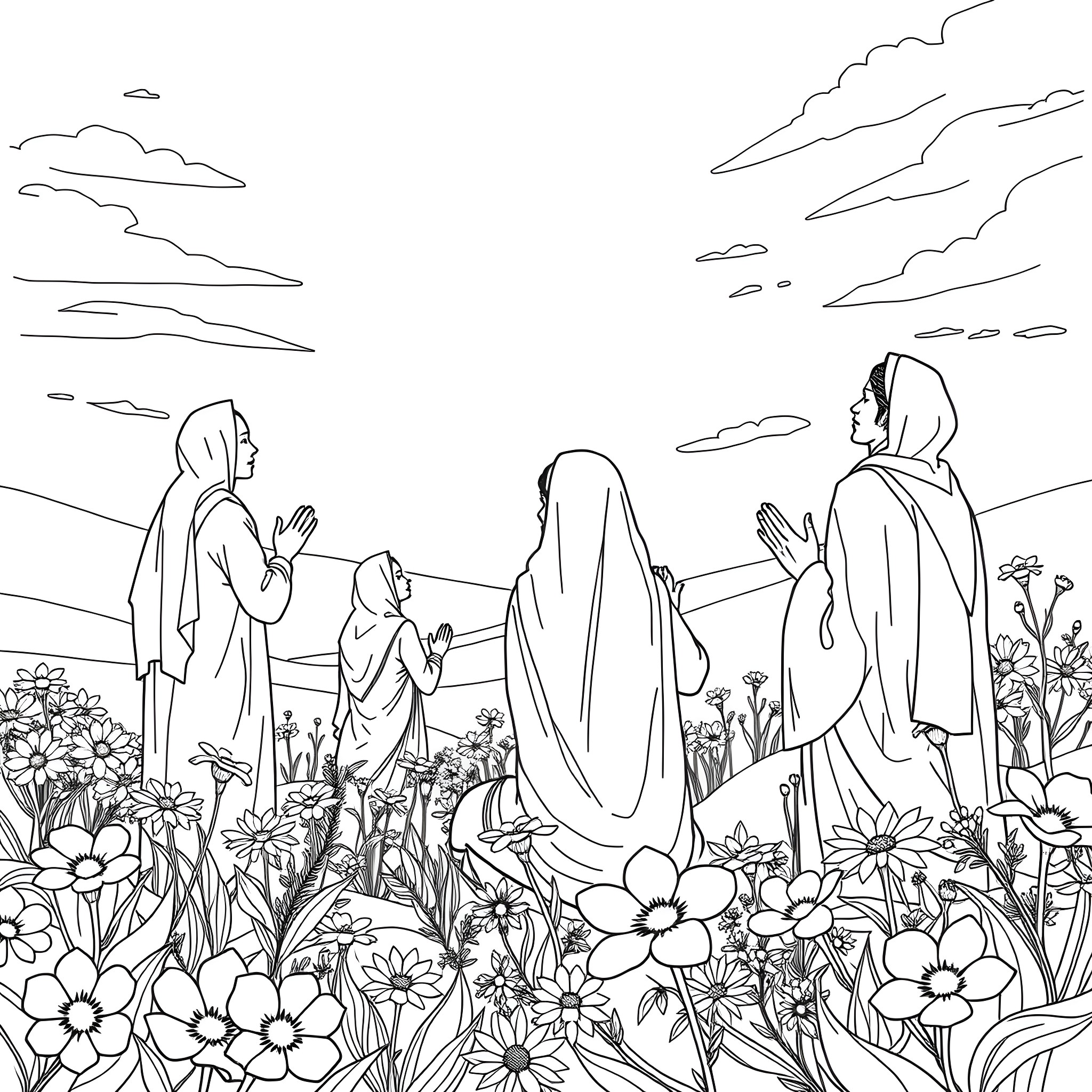 Best Muslim Coloring Pages (Free Printable PDF)