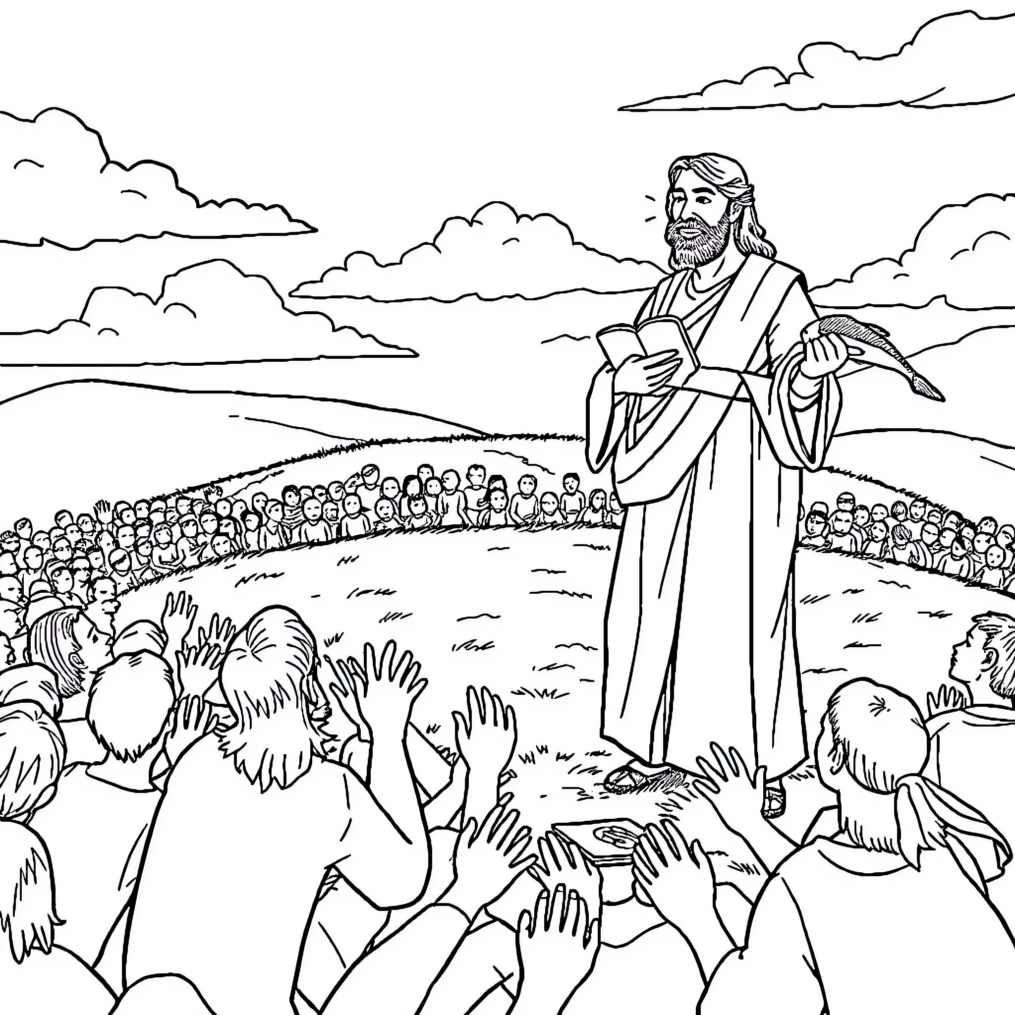 Best Jesus Coloring Pages (Free Printable PDF)
