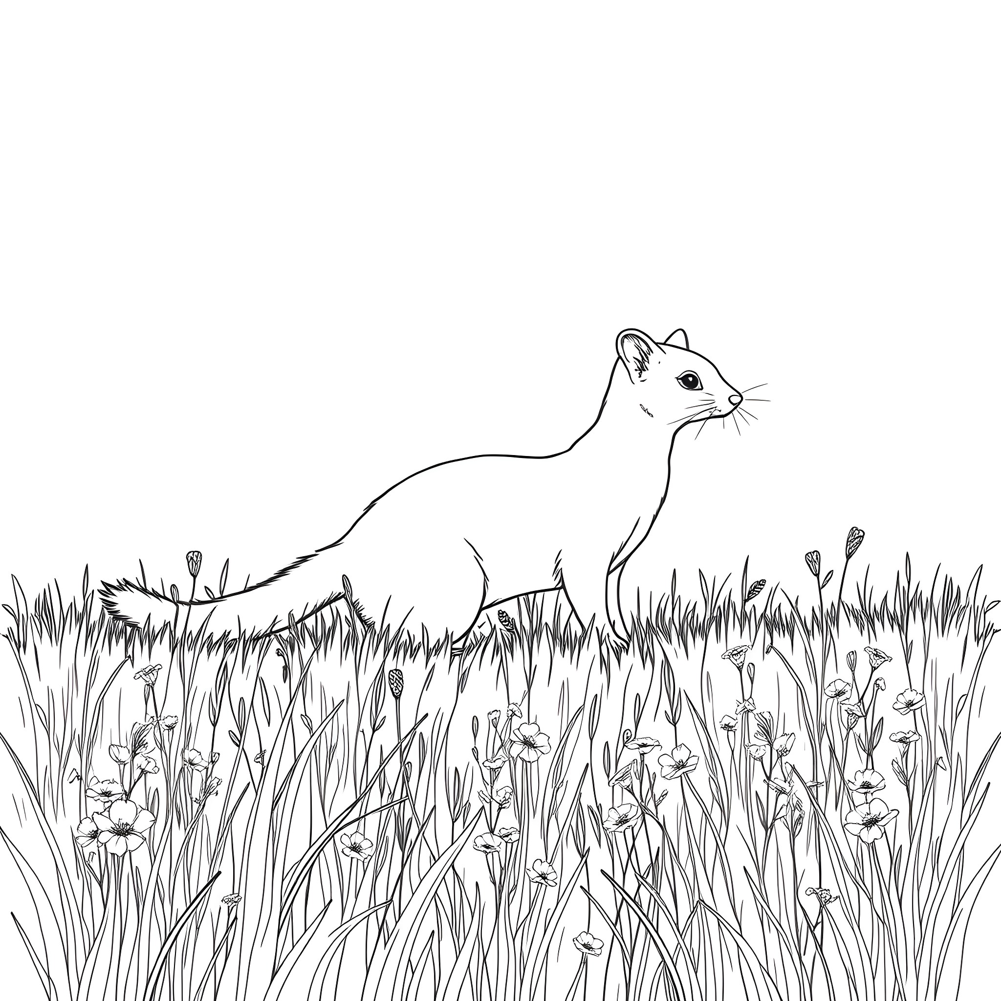 23 Best Weasel Coloring Pages (Free Printable PDFs)