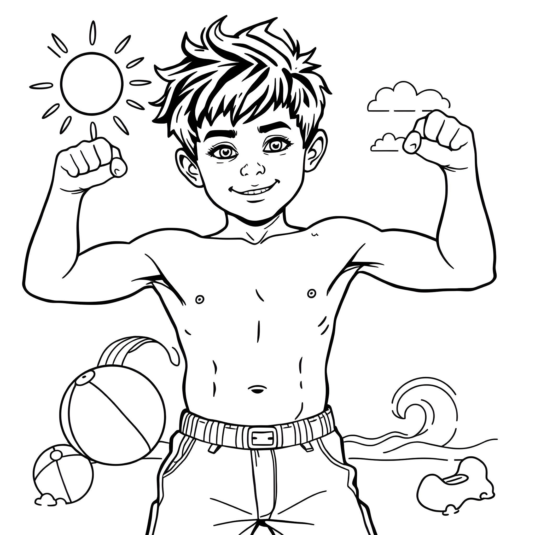 Best Boy Coloring Pages (Free Printable PDF)