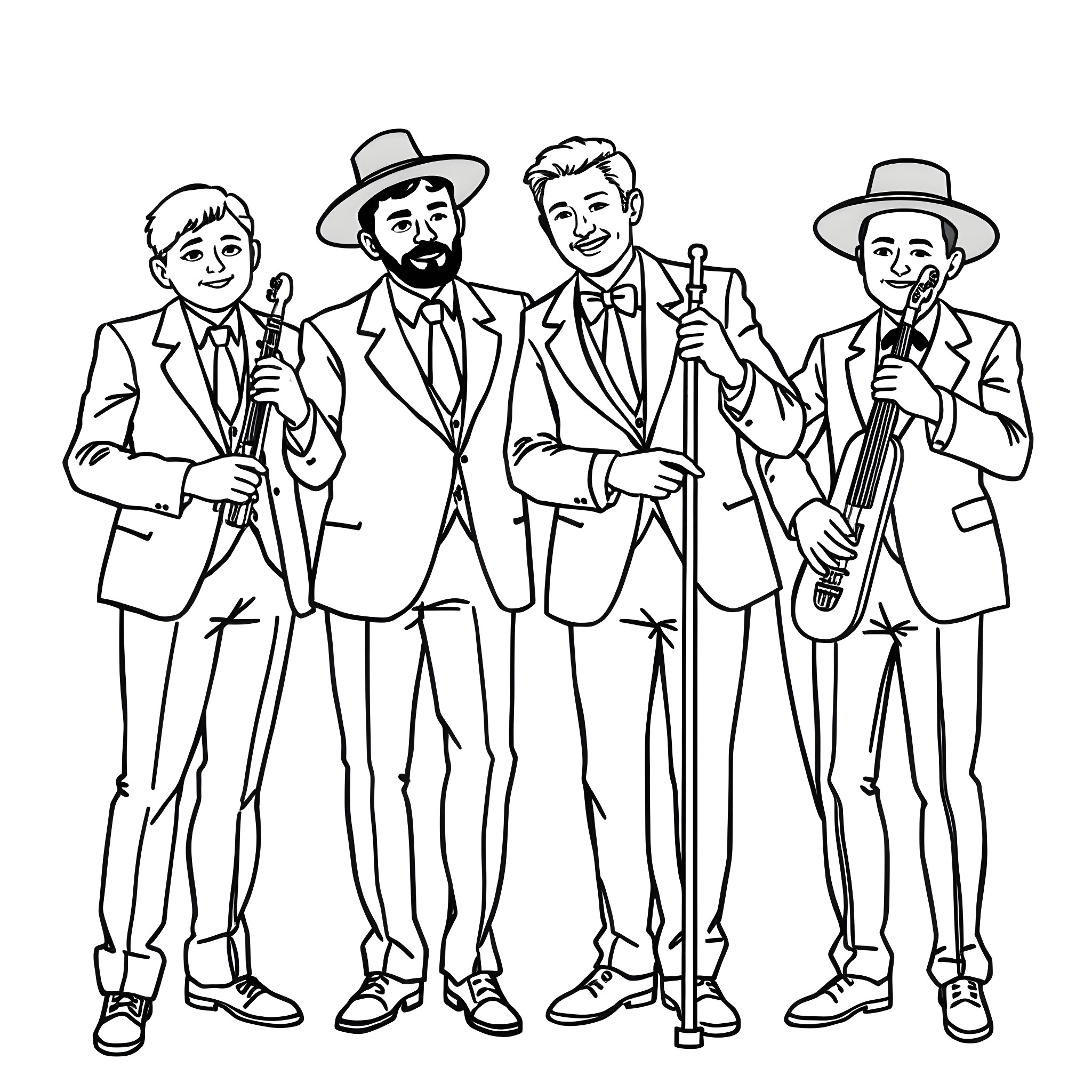 16 Best Musician Coloring Pages (Free Printable PDFs)