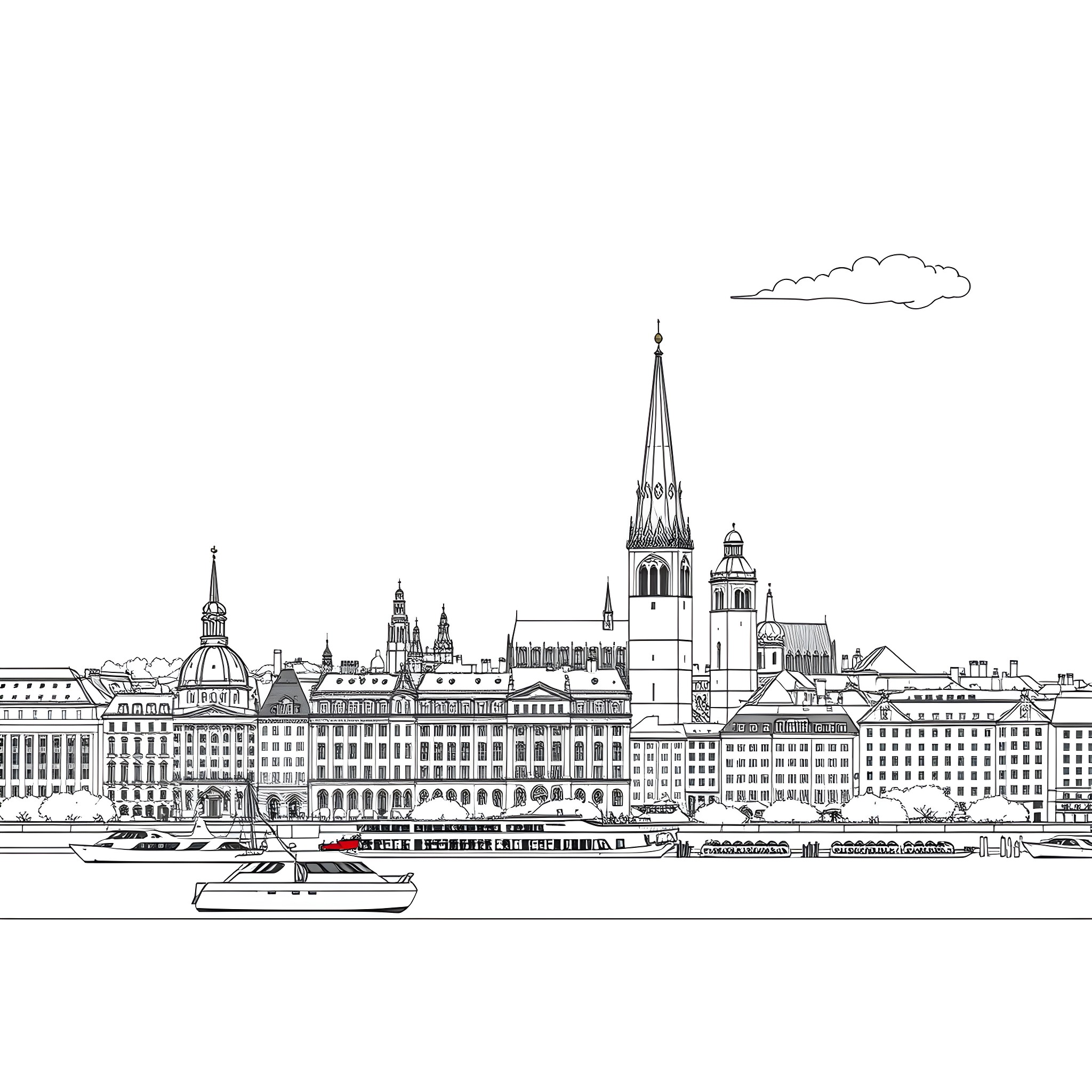 Best Stockholm Coloring Pages (Free Printable PDF)