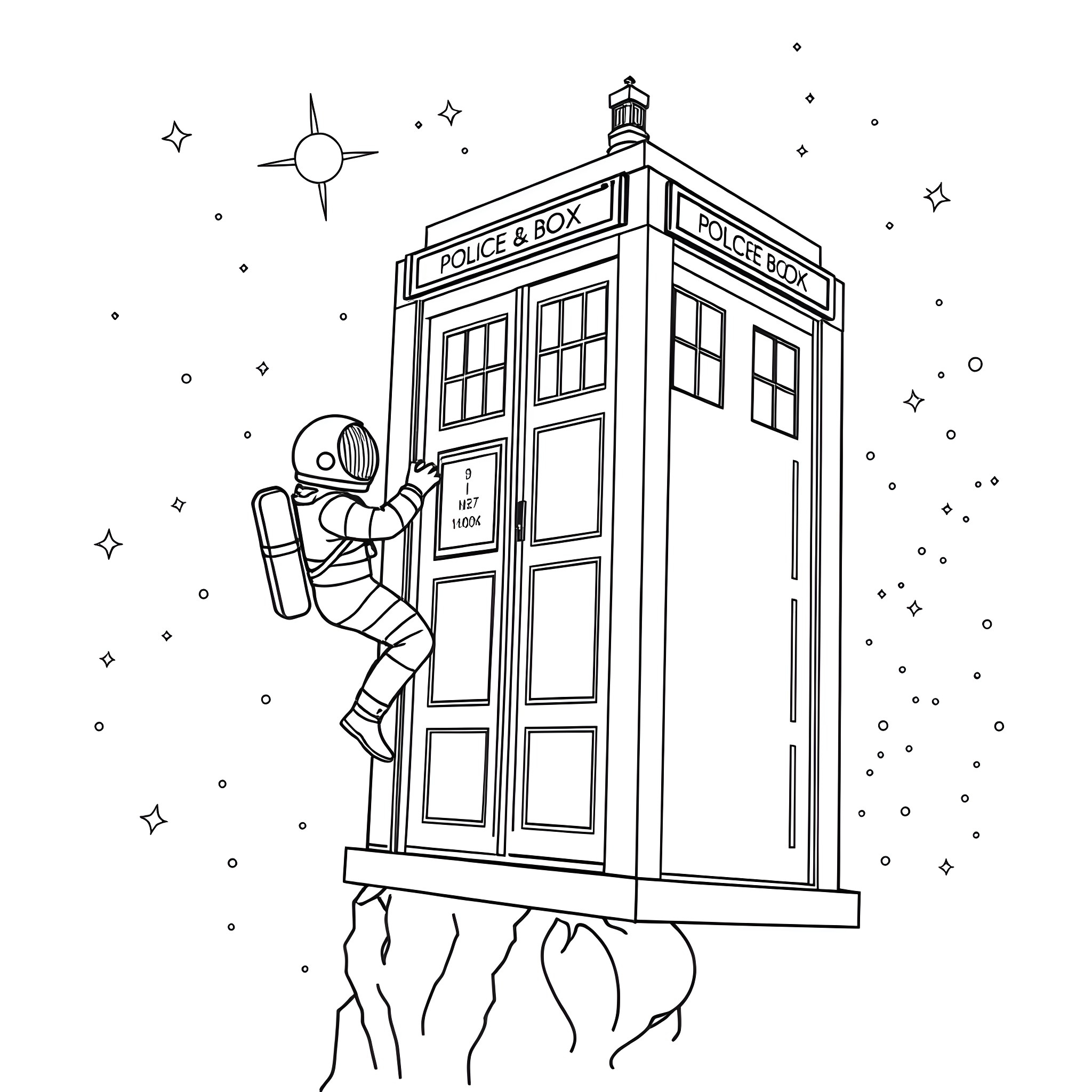 127 Best Astronaut Coloring Pages (Free Printable PDFs)