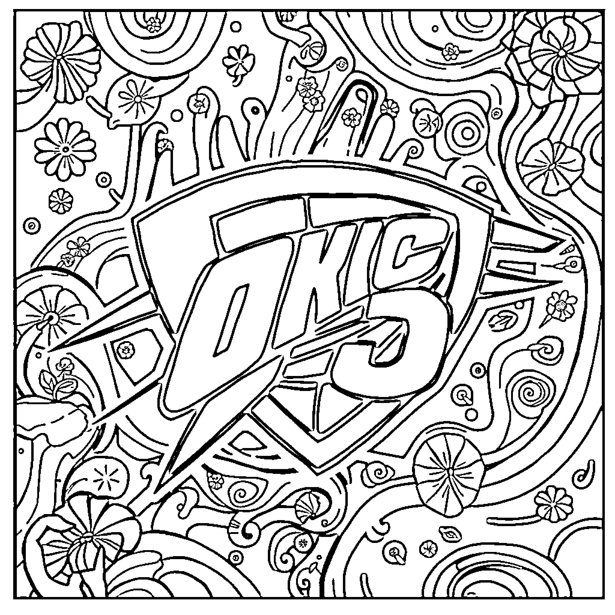 Best Oklahoma Thunder Coloring Pages (Free Printable PDF)