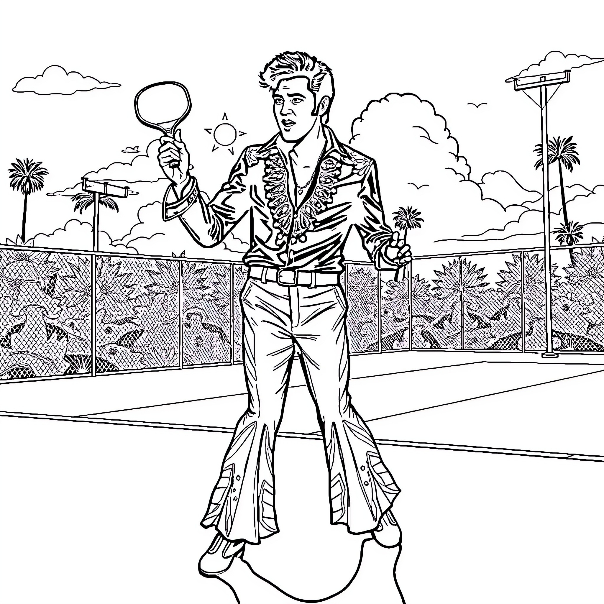 Best Elvis Coloring Pages (Free Printable PDF)