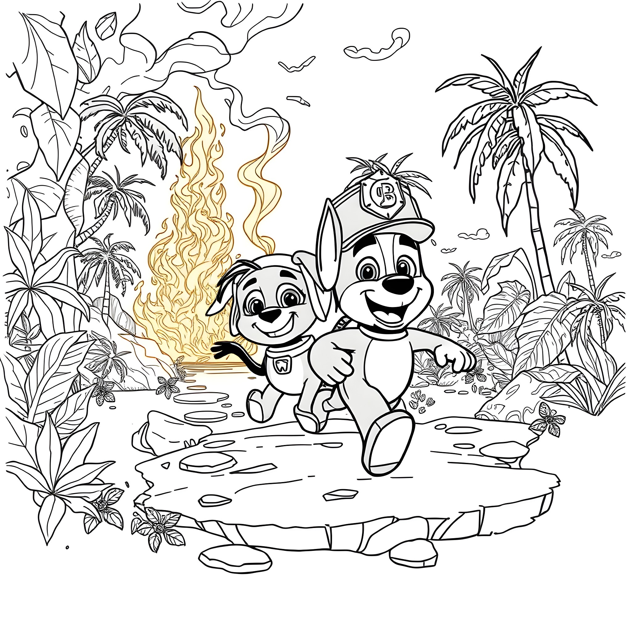 Best Rubble Coloring Pages (Free Printable PDF)