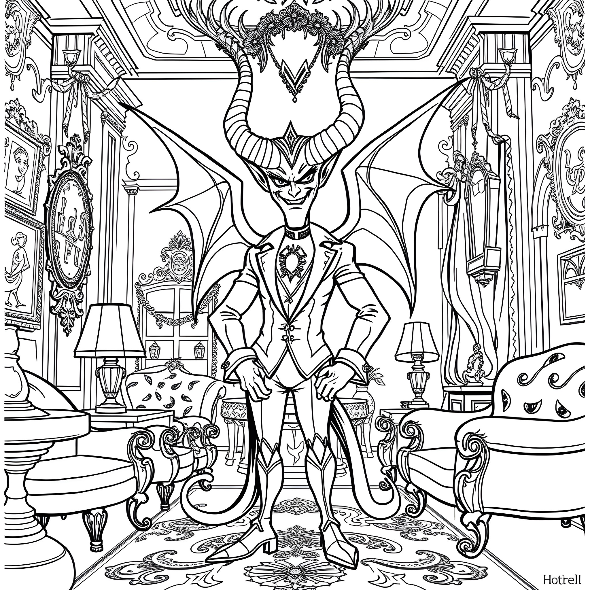 Best Skiing Coloring Pages (Free Printable PDF)