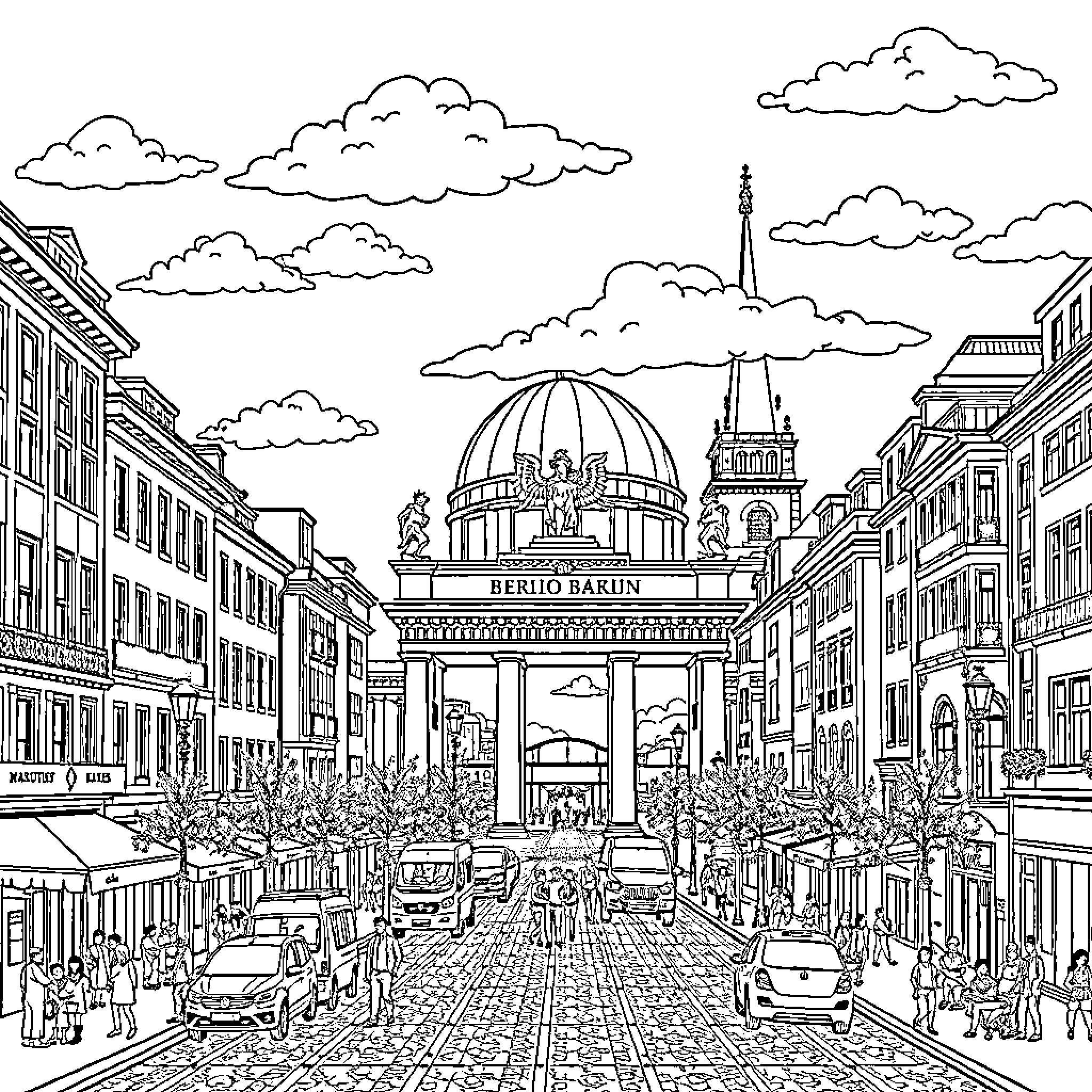 Best Berlin Coloring Pages (Free Printable PDF)