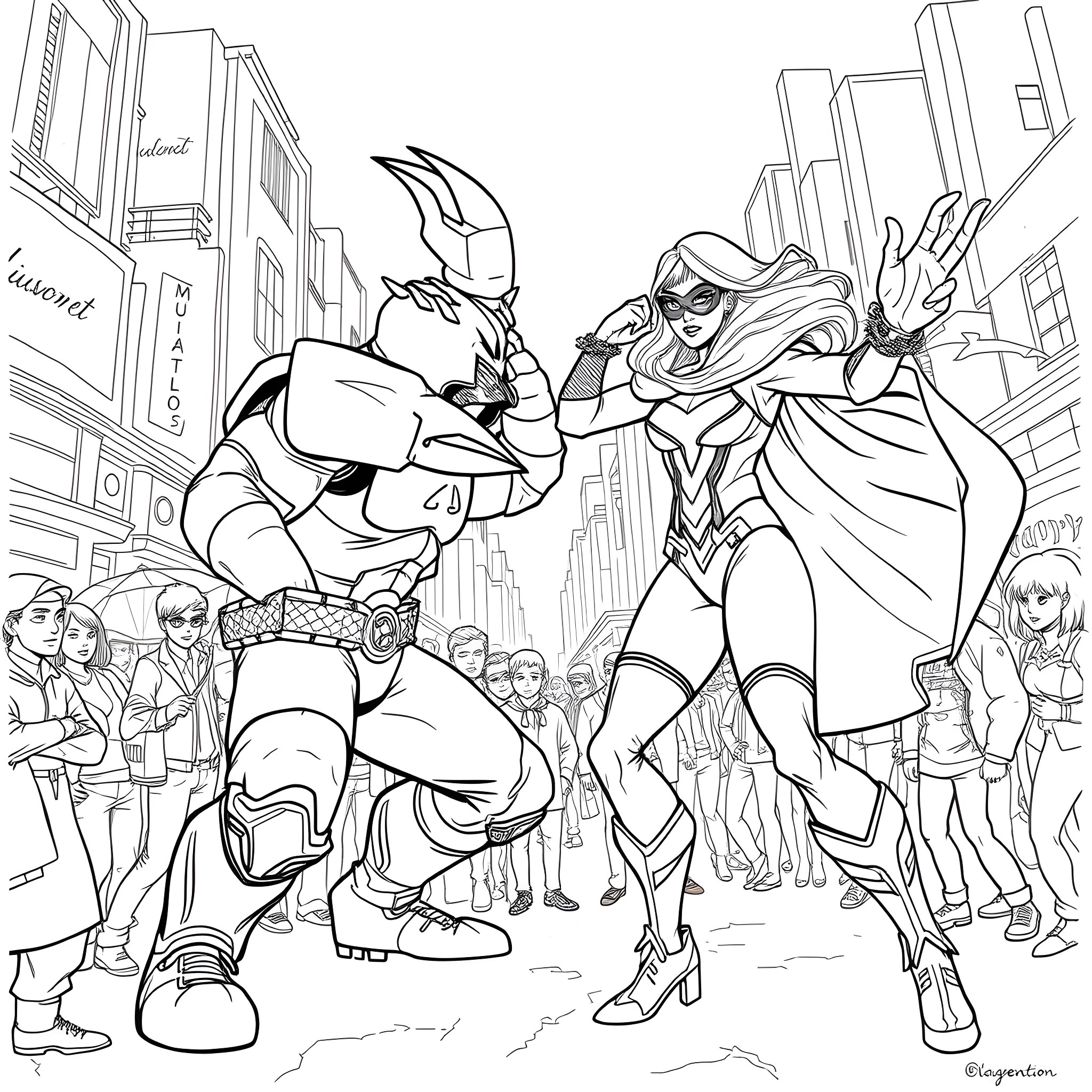 161 Best Superhero Coloring Pages (Free Printable PDFs)