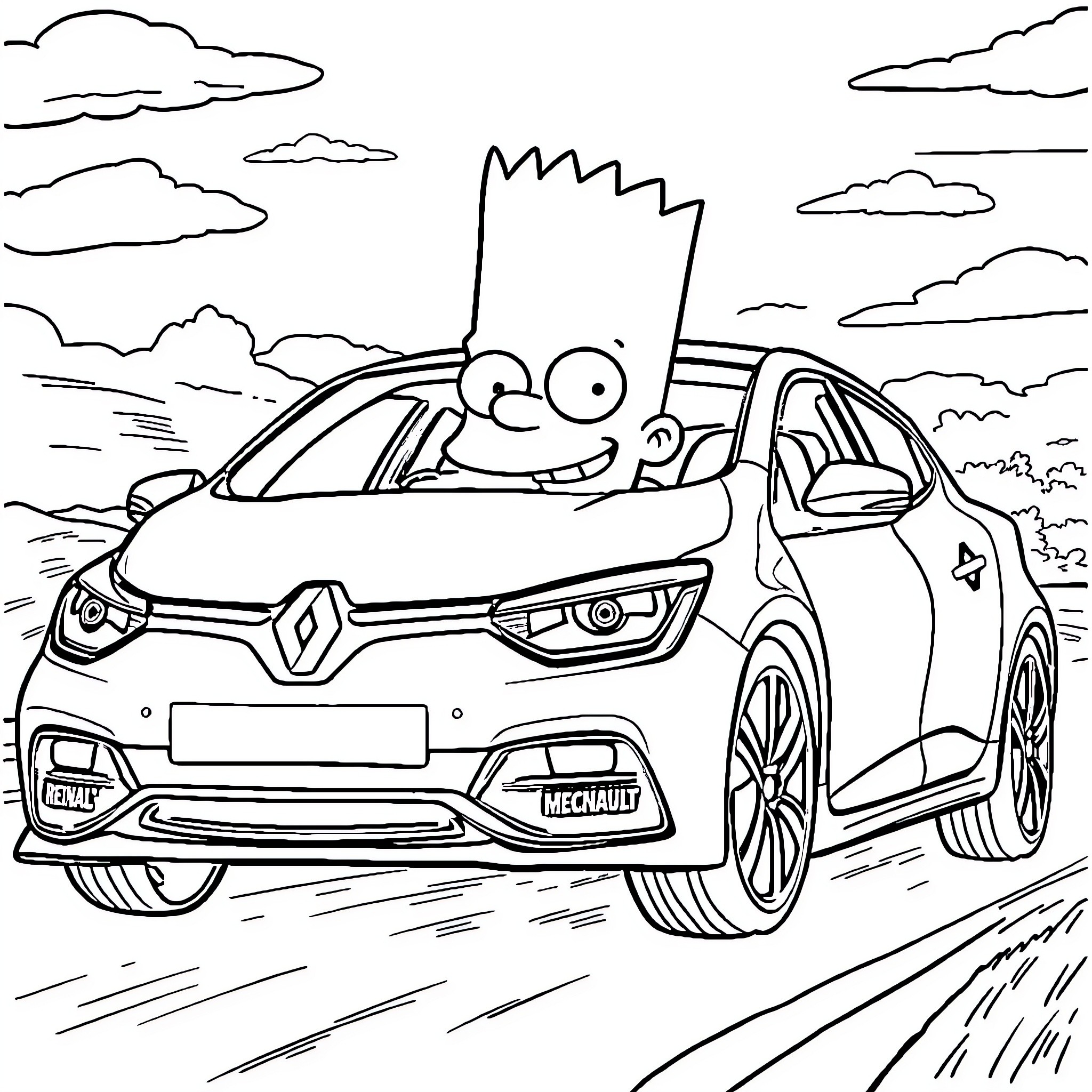 Best Bart Simpson Coloring Pages (Free Printable PDF)