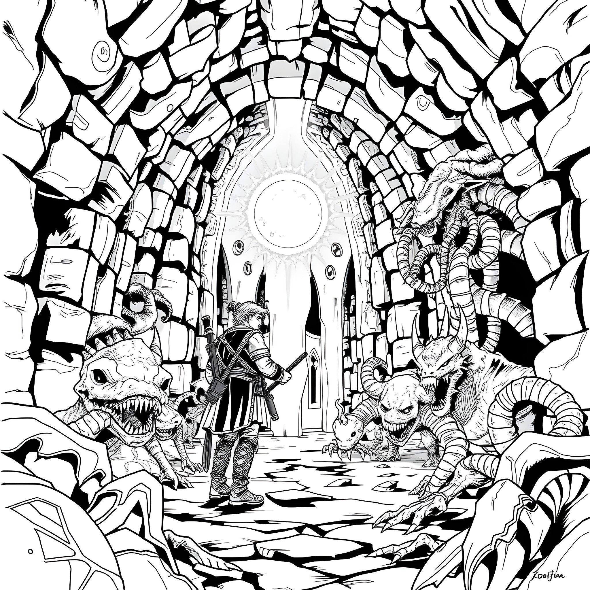 6 Best Solo Leveling Coloring Pages (Free Printable PDFs)