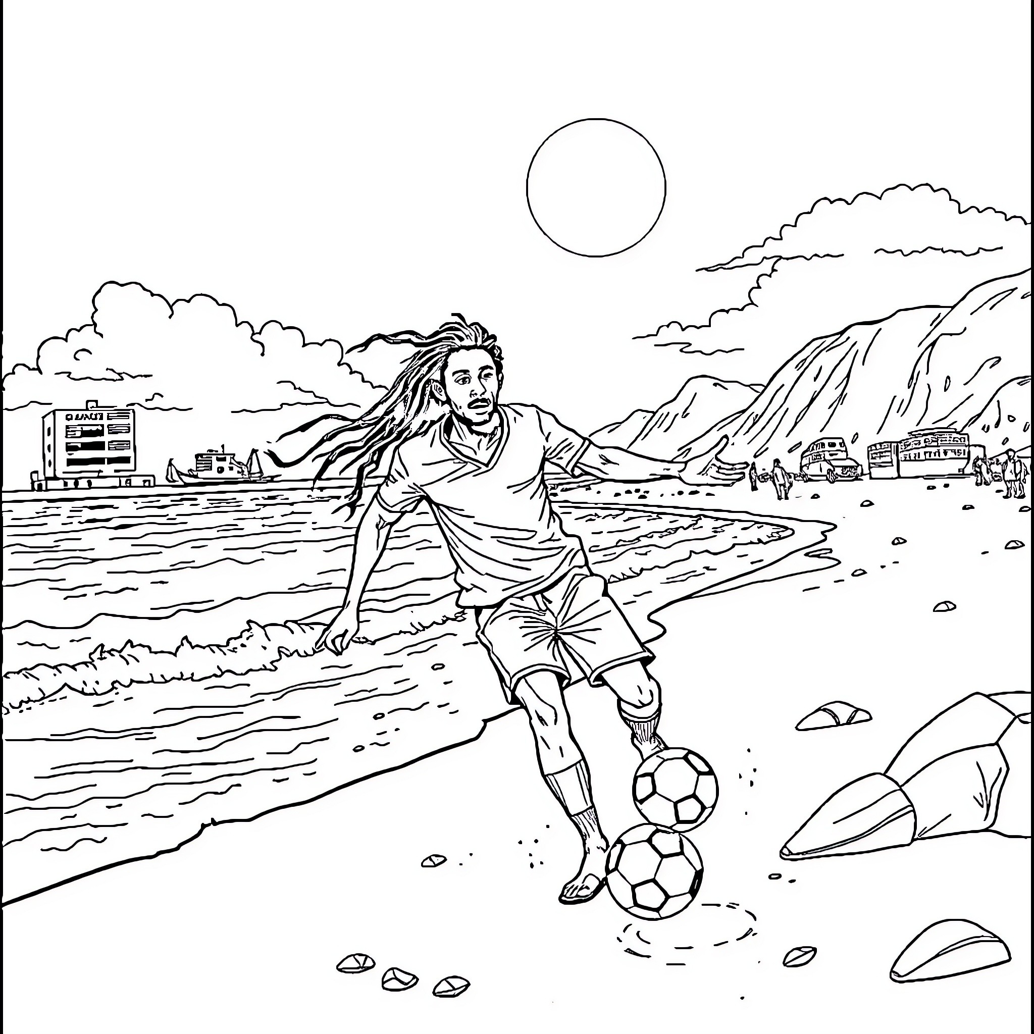 Best Bob Marley Coloring Pages (Free Printable PDF)