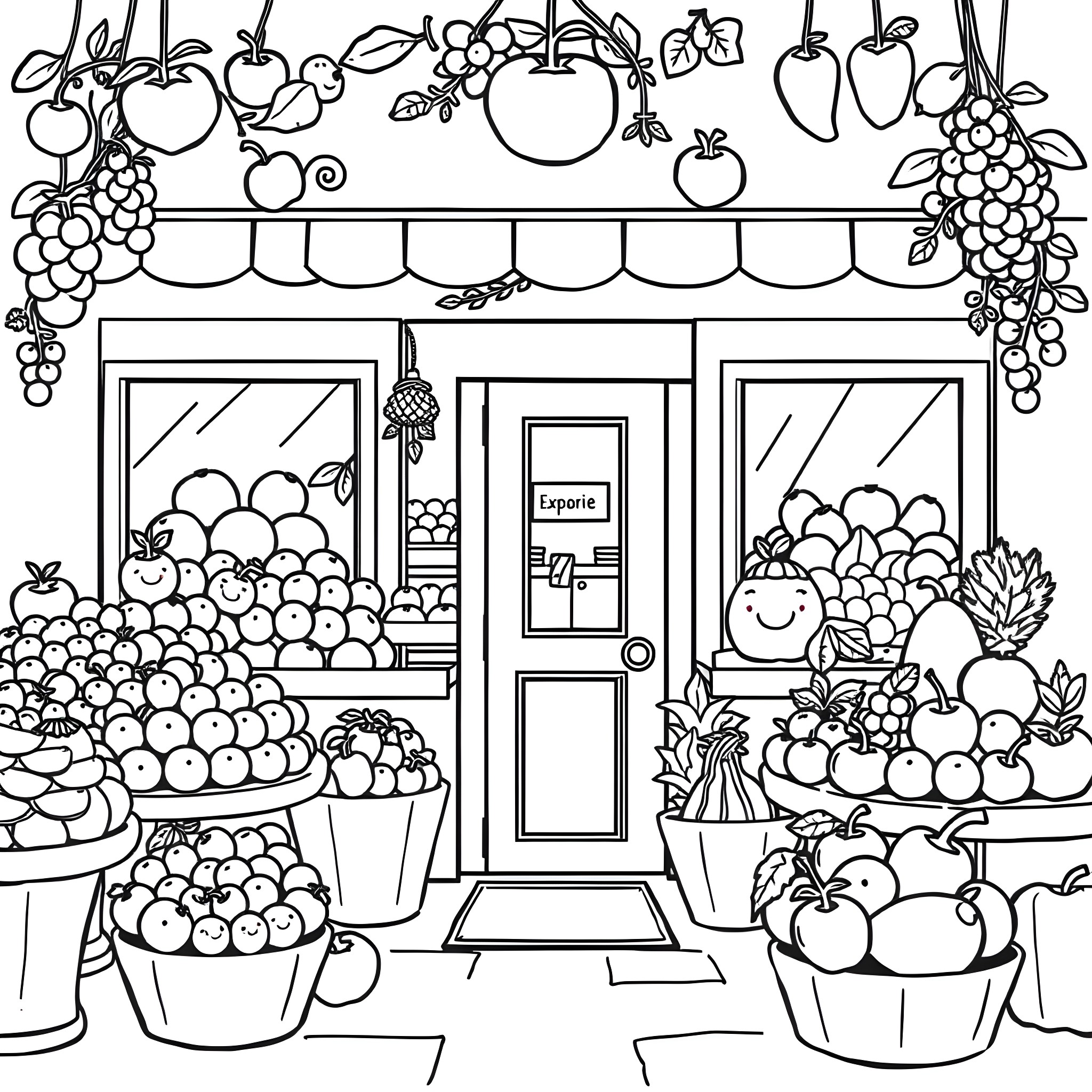 Best Fruit Coloring Pages (Free Printable PDF)