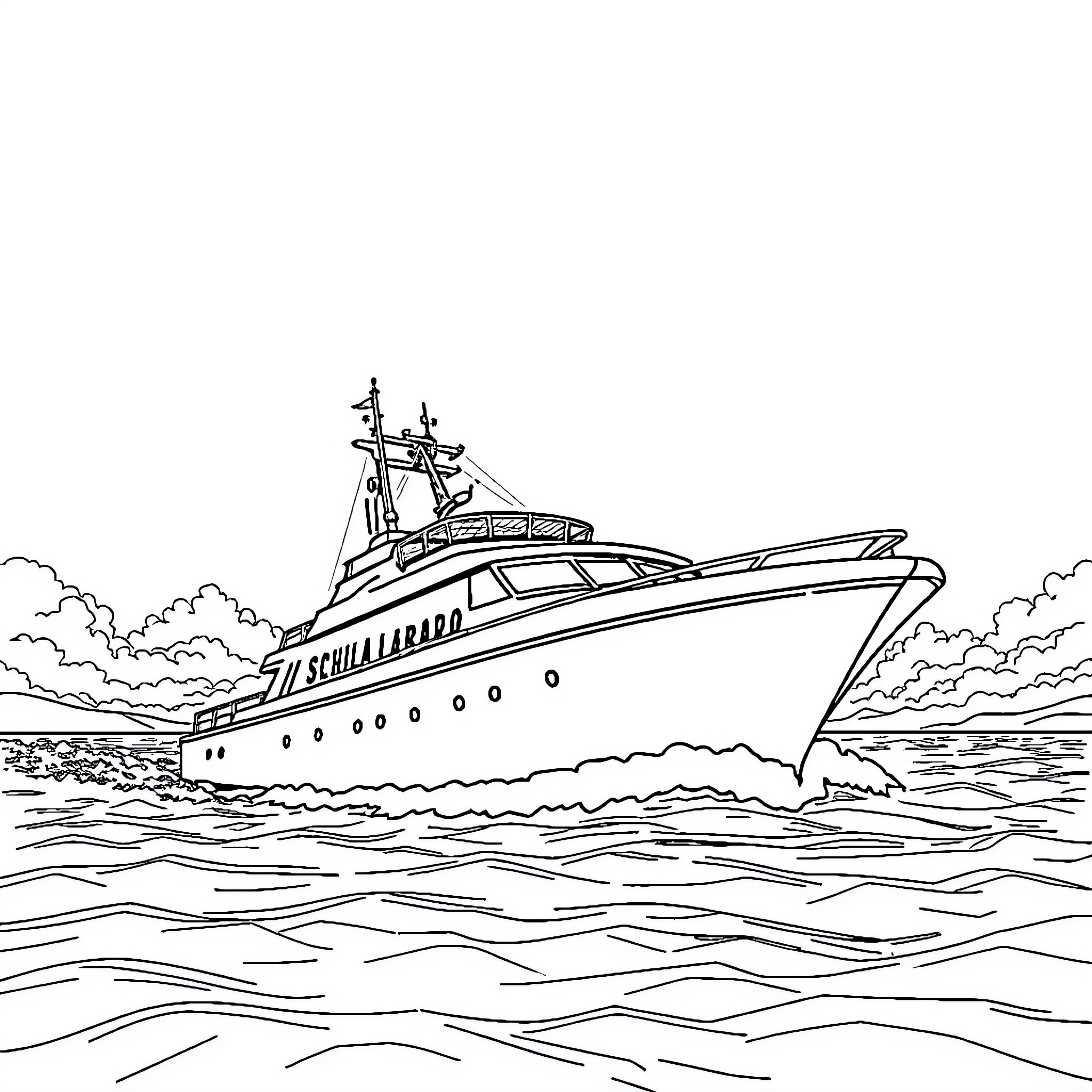 Best Ship Coloring Pages (Free Printable PDF)