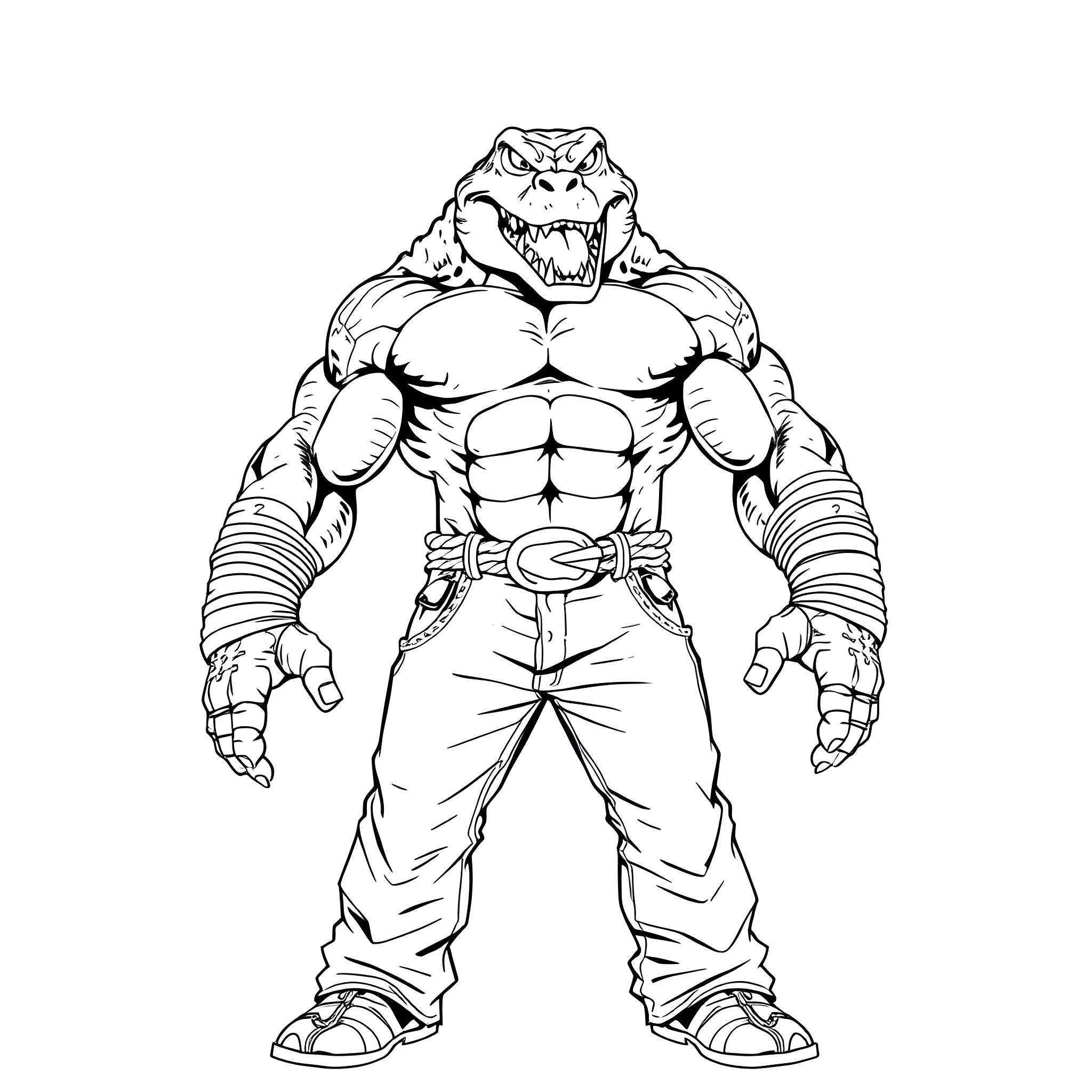 47 Best Killer Croc Coloring Pages (Free Printable PDFs)