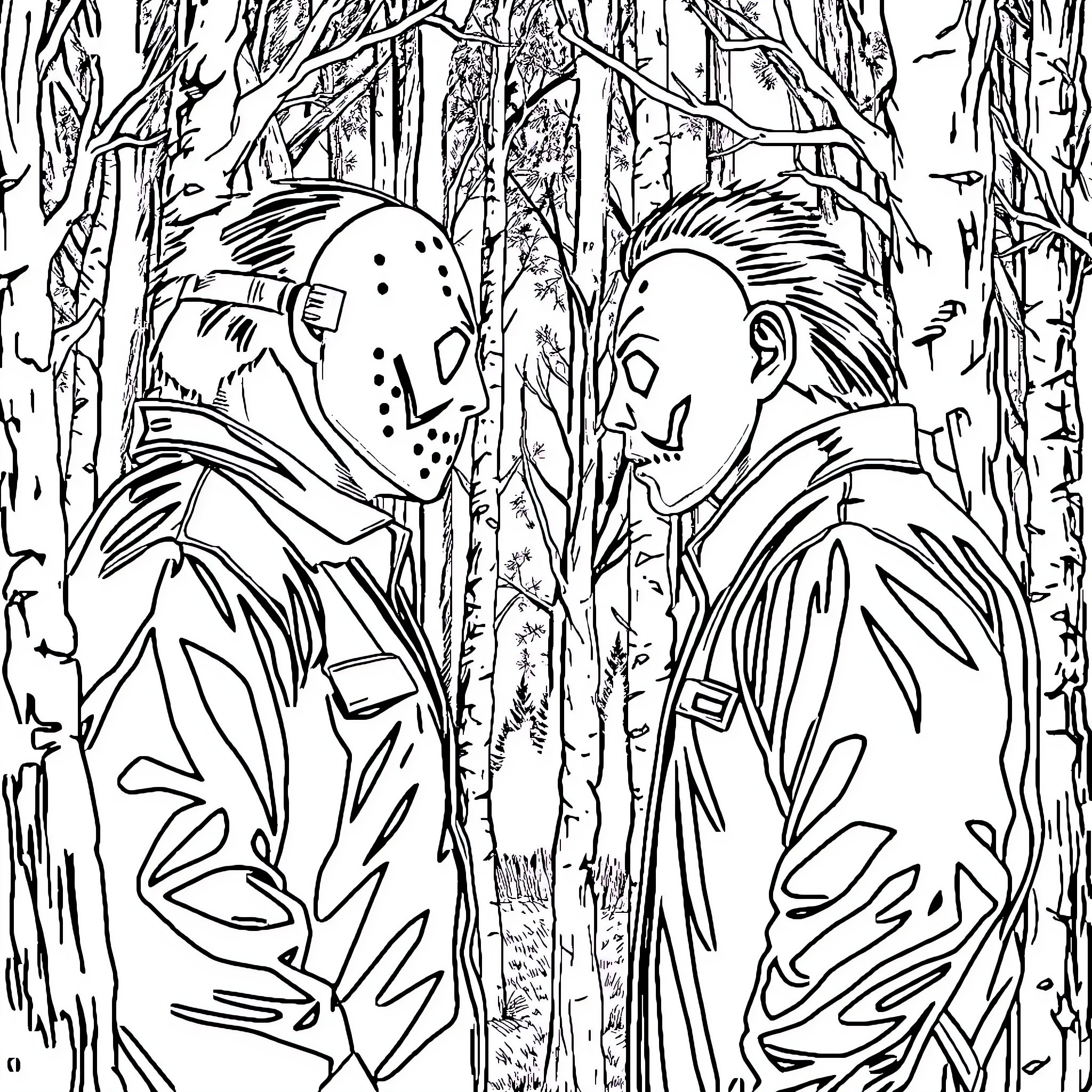 Best Jason Voorhees Coloring Pages (Free Printable PDF)