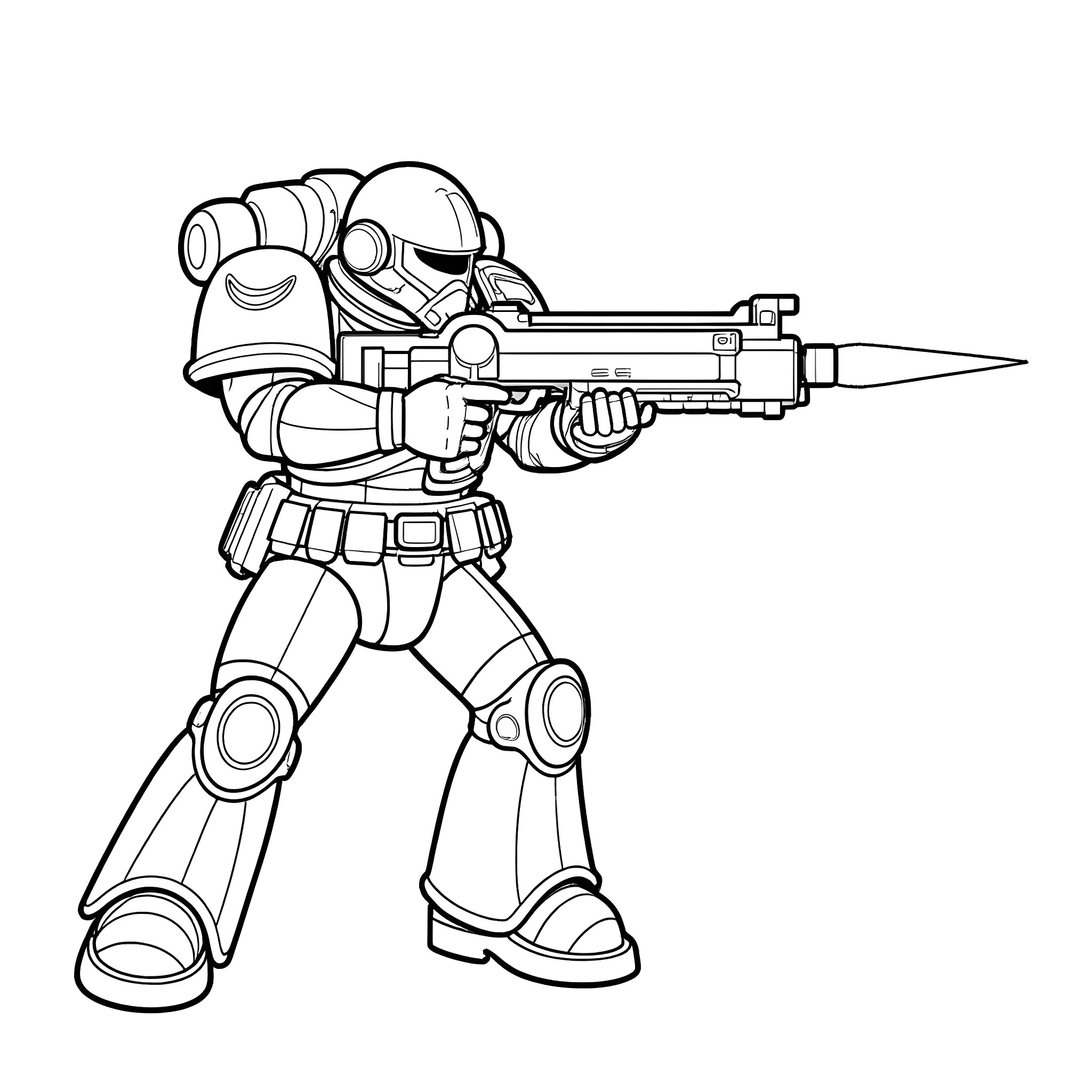 Best Space Marine Coloring Pages (Free Printable PDF)