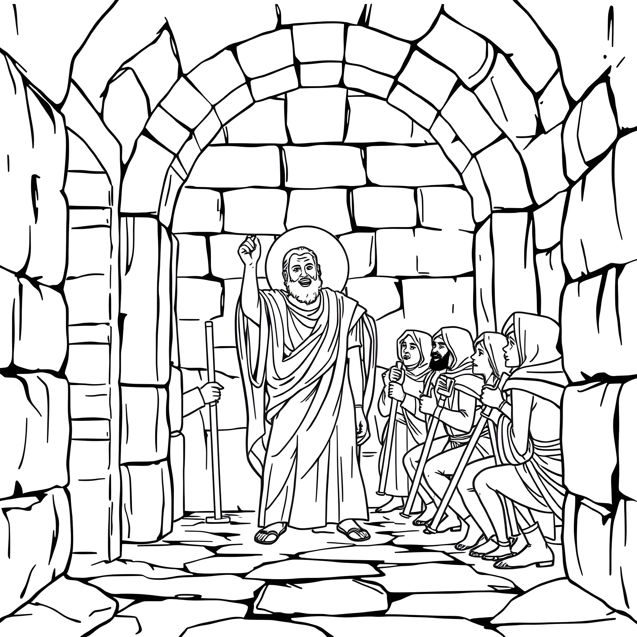 3 Best Apostle Paul Coloring Pages (Free Printable PDFs)