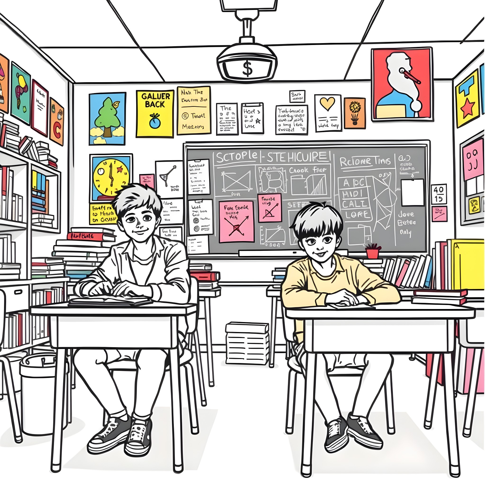 Best Teen Boy Coloring Pages (Free Printable PDF)