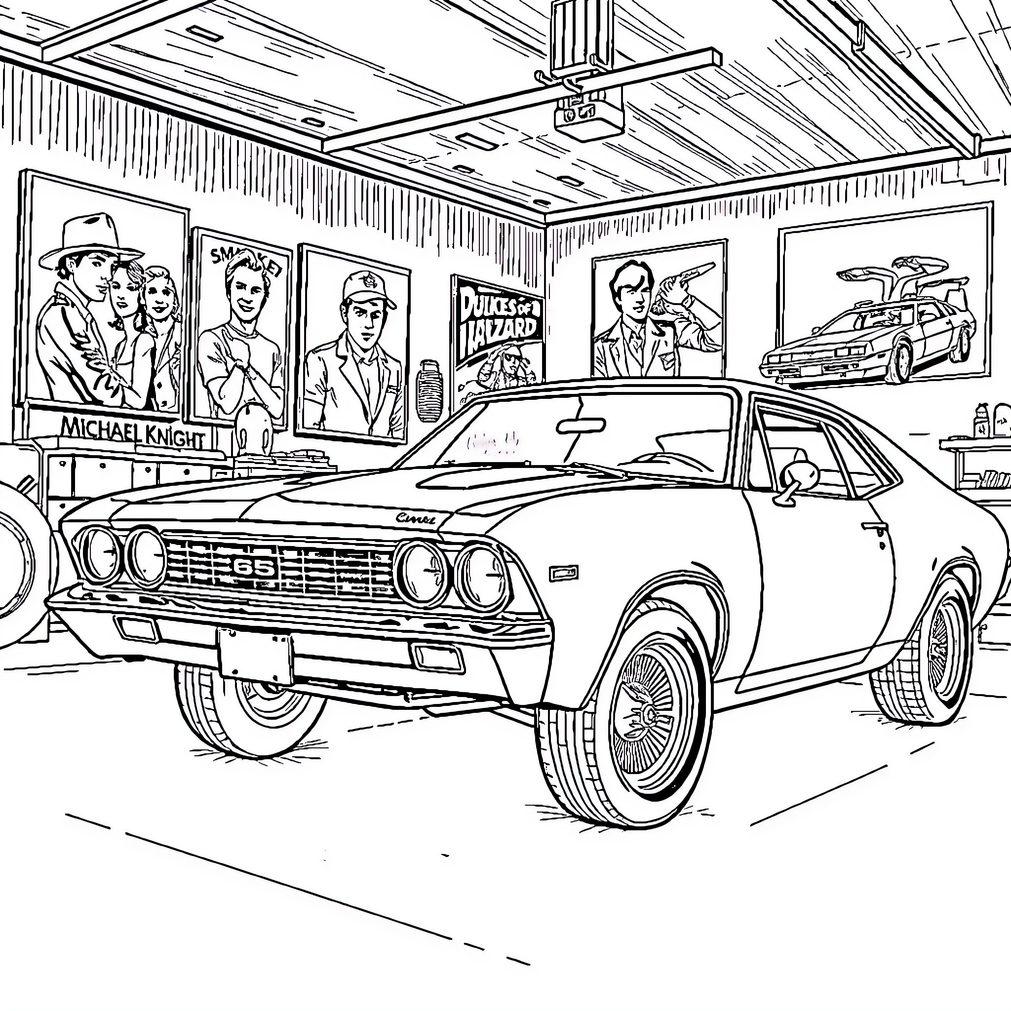 Best Chevelle Coloring Pages (Free Printable PDF)