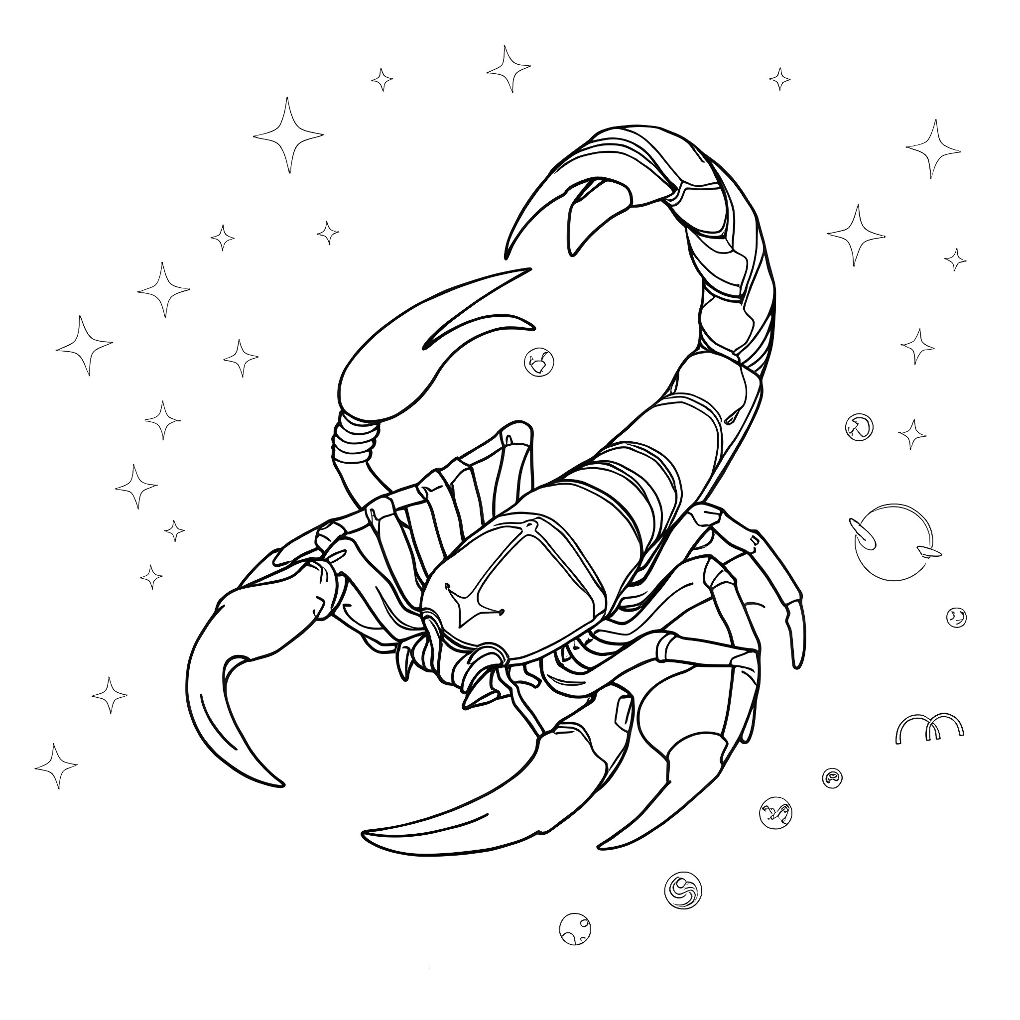 Best Scorpion Coloring Pages (Free Printable PDF)