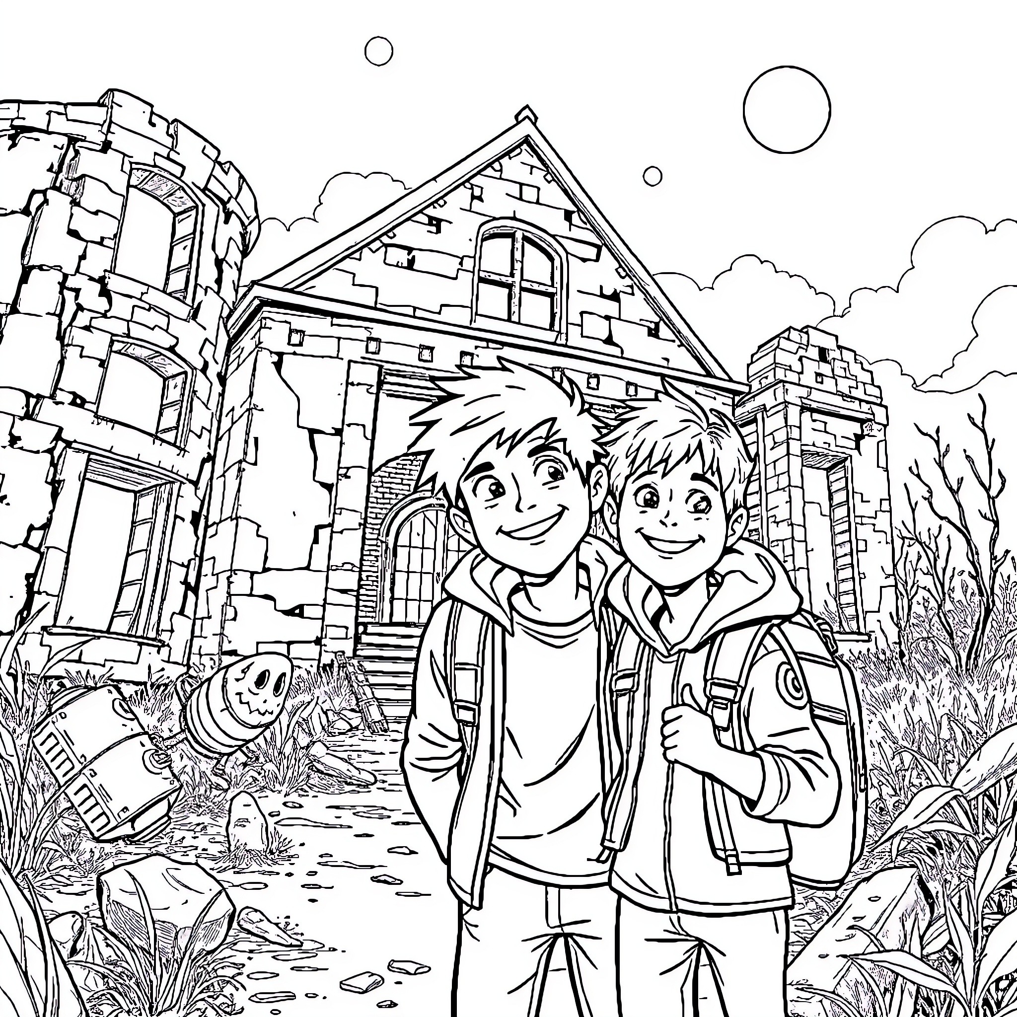 Best Sam and Colby Coloring Pages (Free Printable PDF)