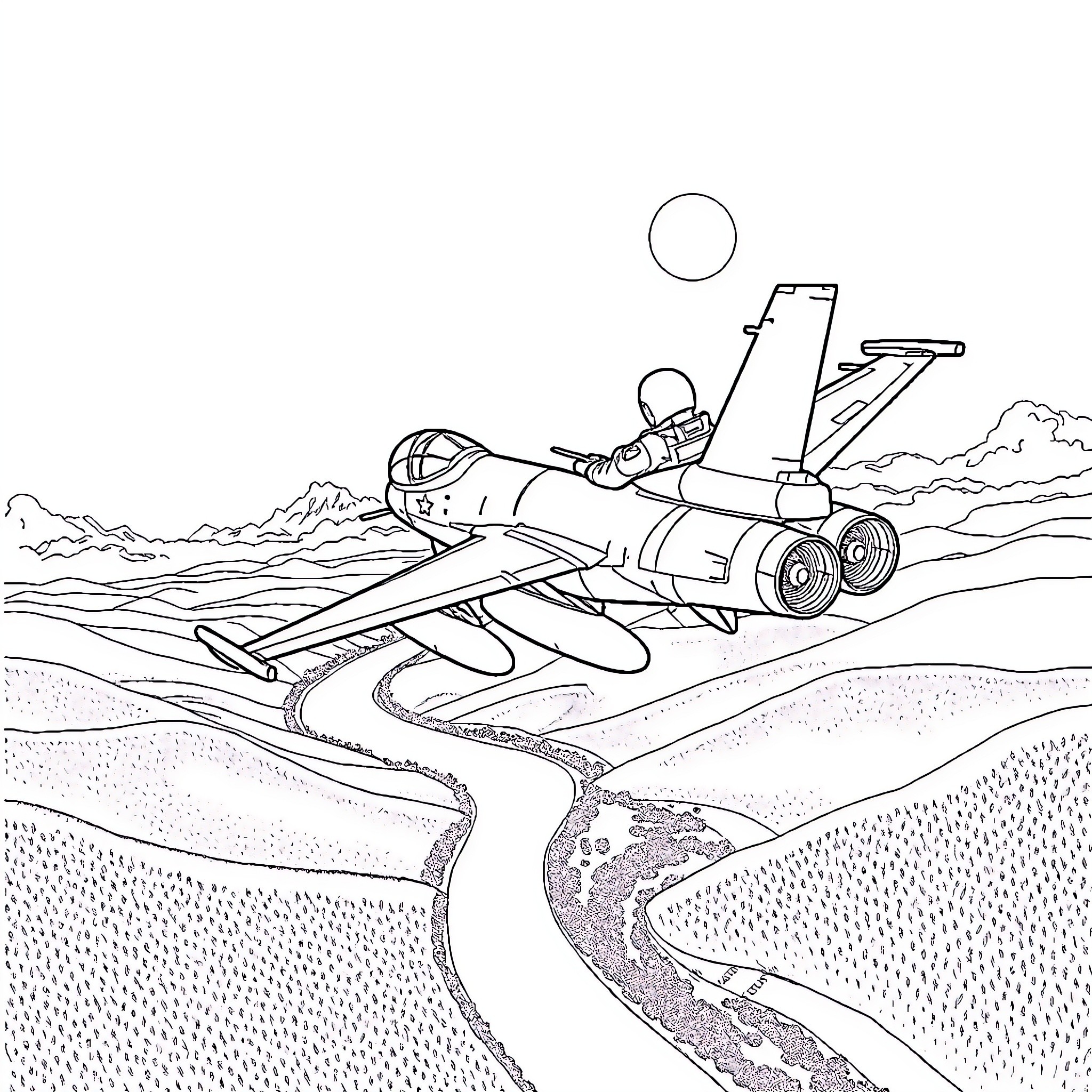 7 Best F-16 Coloring Pages (Free Printable PDFs)