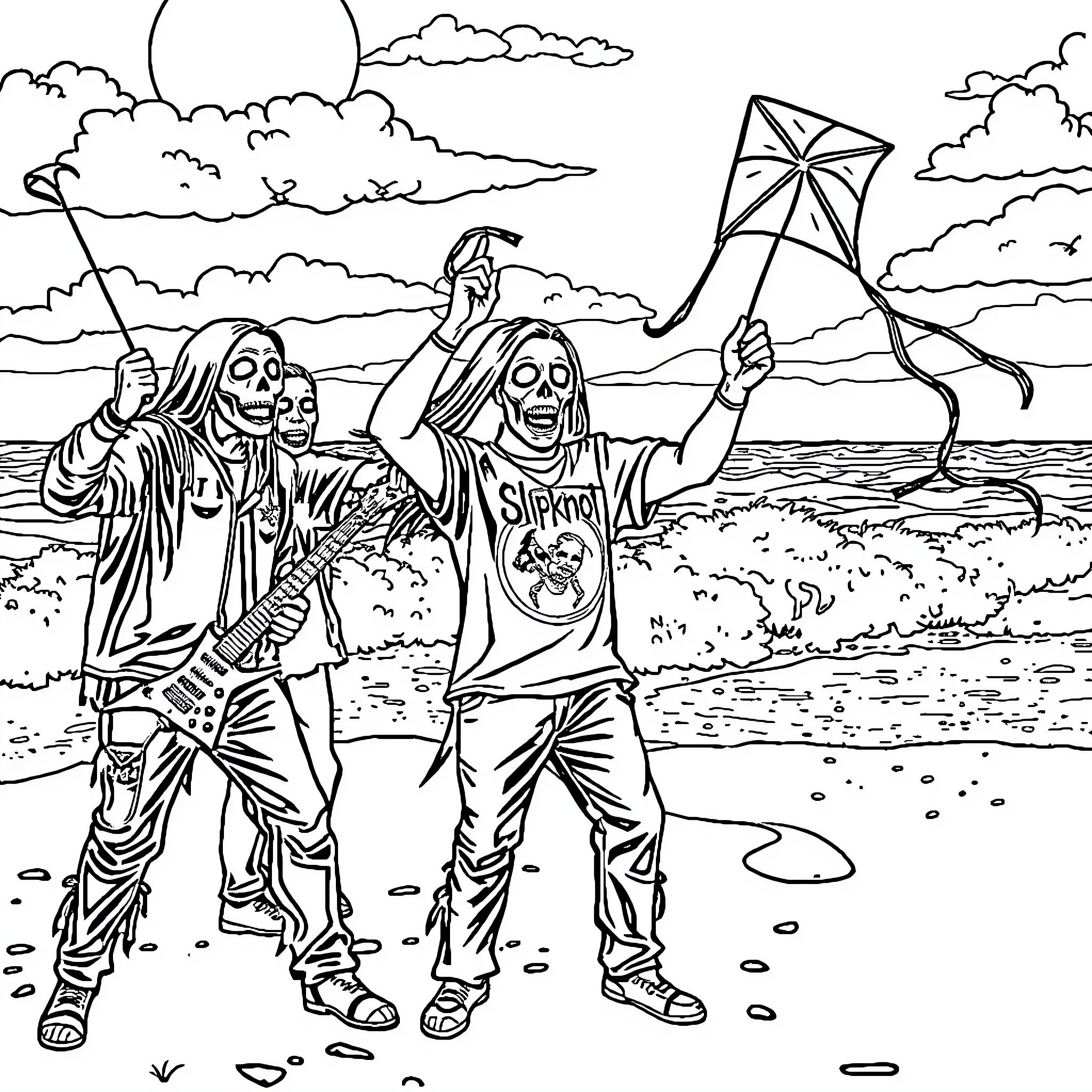 Best Slipknot Coloring Pages (Free Printable PDF)