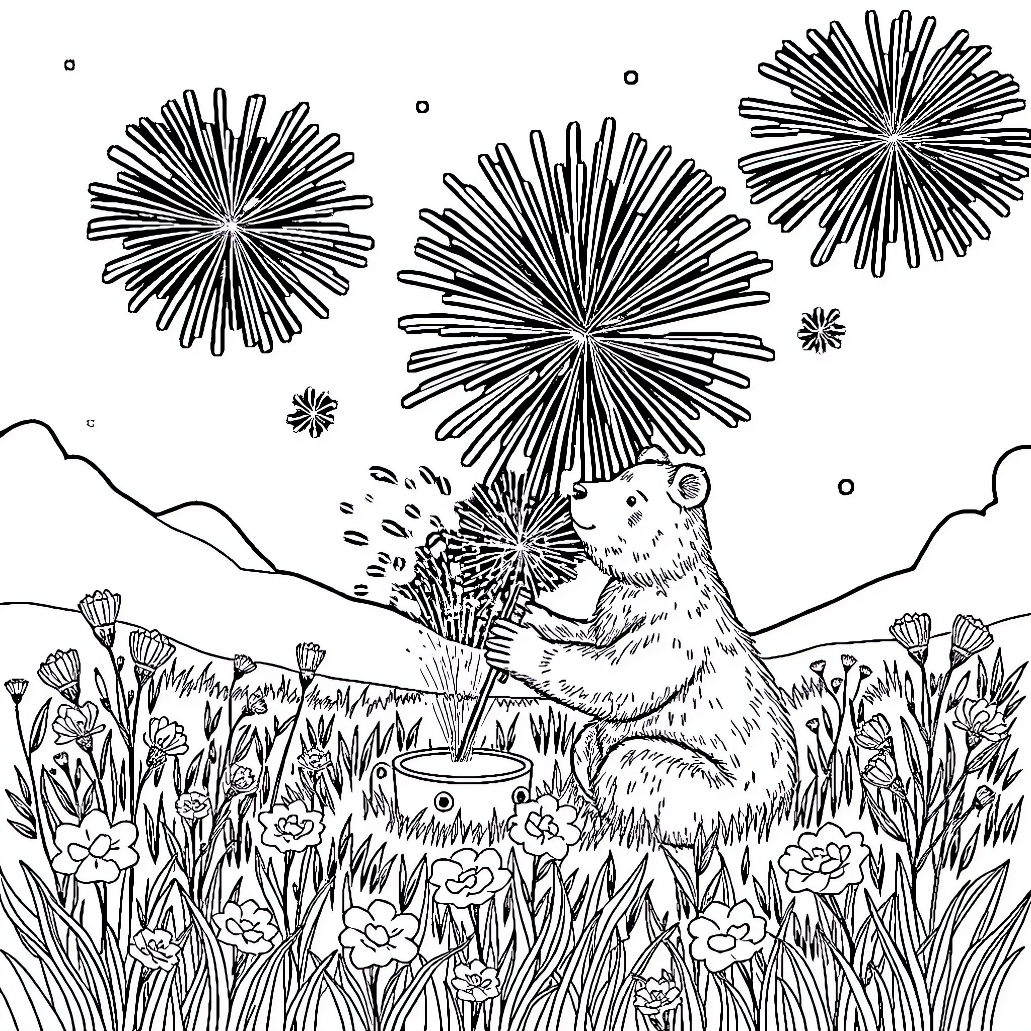 Best Bear Coloring Pages (Free Printable PDF)