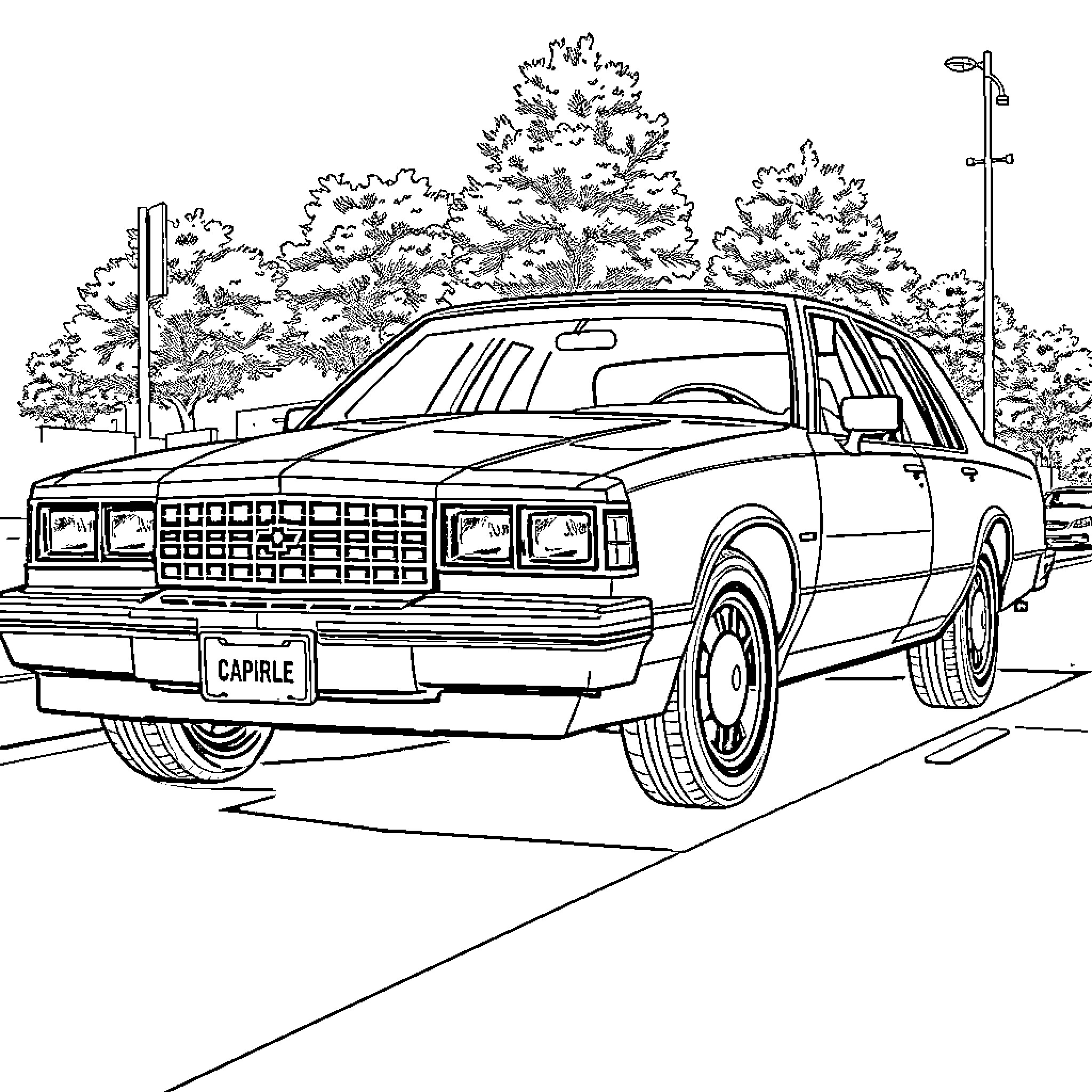Best Chevrolet Coloring Pages (Free Printable PDF)