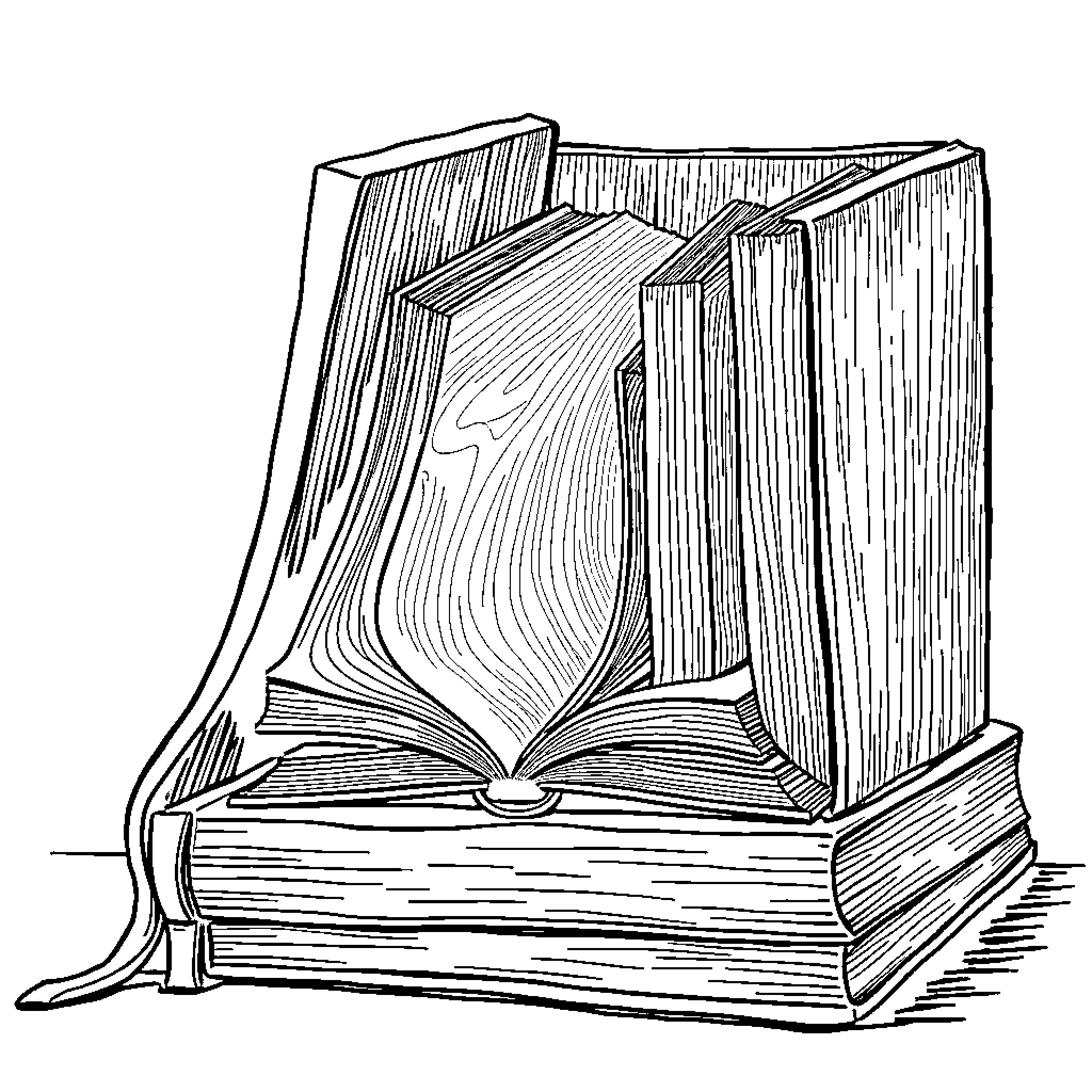 Best Book Coloring Pages (Free Printable PDF)