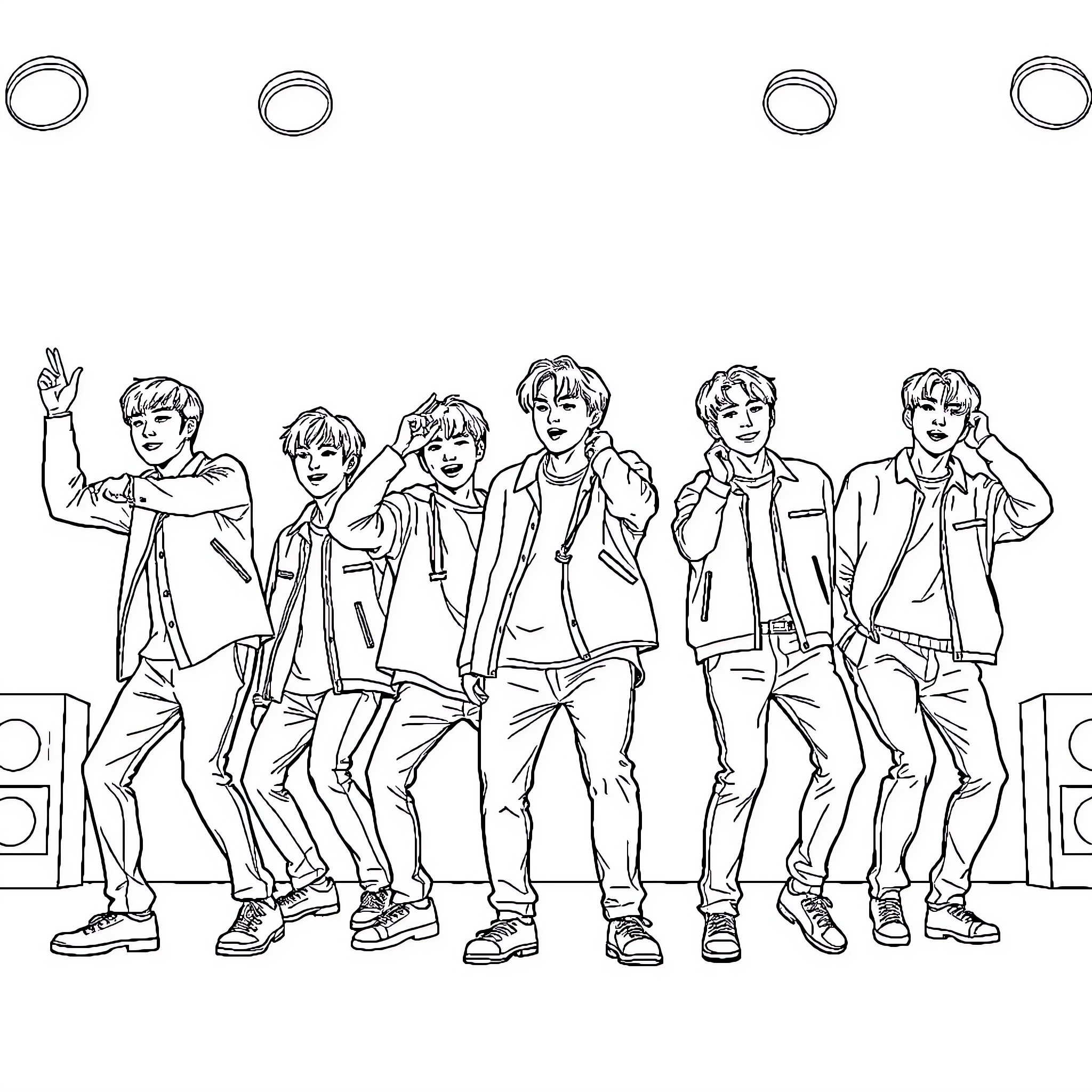 Best Stray Kids Coloring Pages (Free Printable PDF)