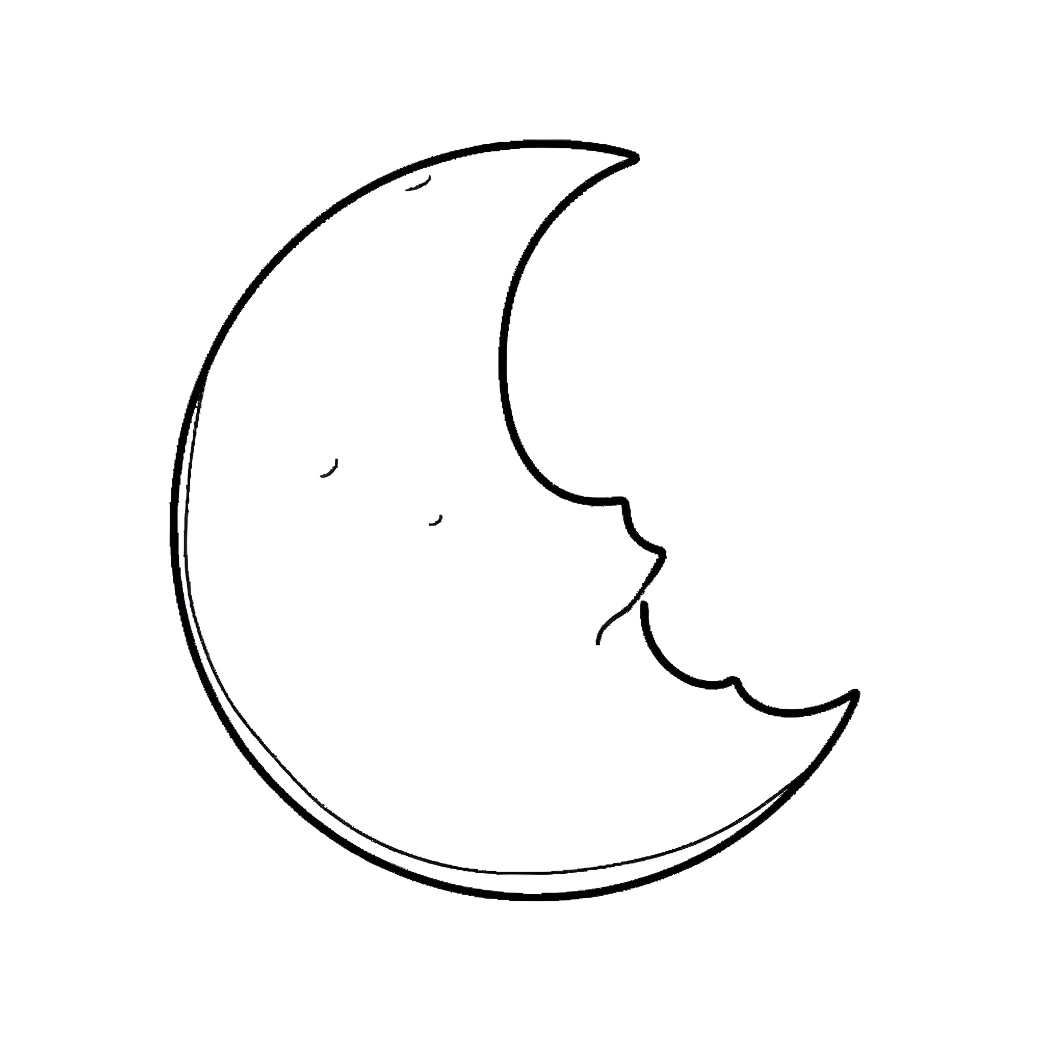114 Best Moon Coloring Pages (Free Printable PDFs)