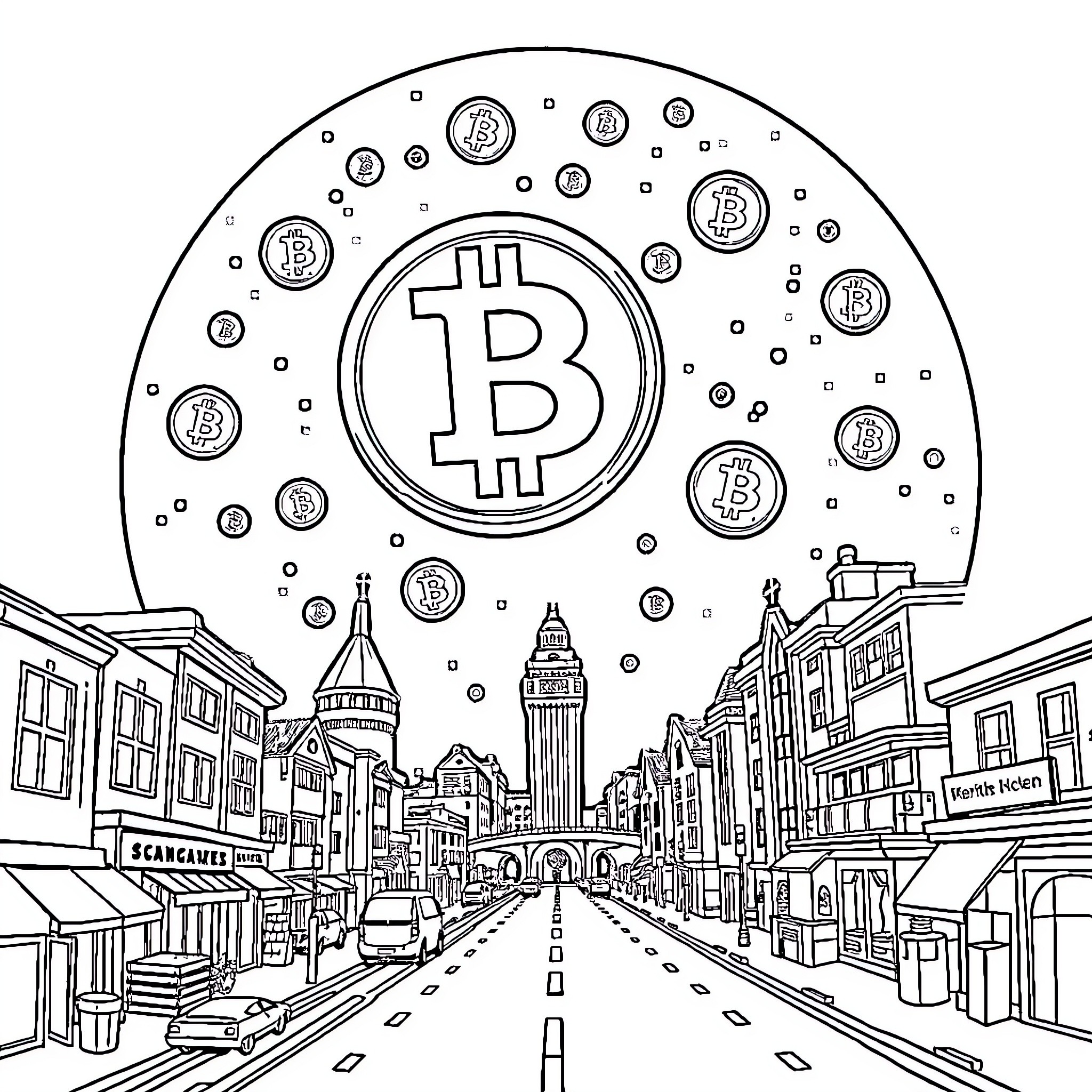 8 Best Bitcoin Coloring Pages (Free Printable PDFs)