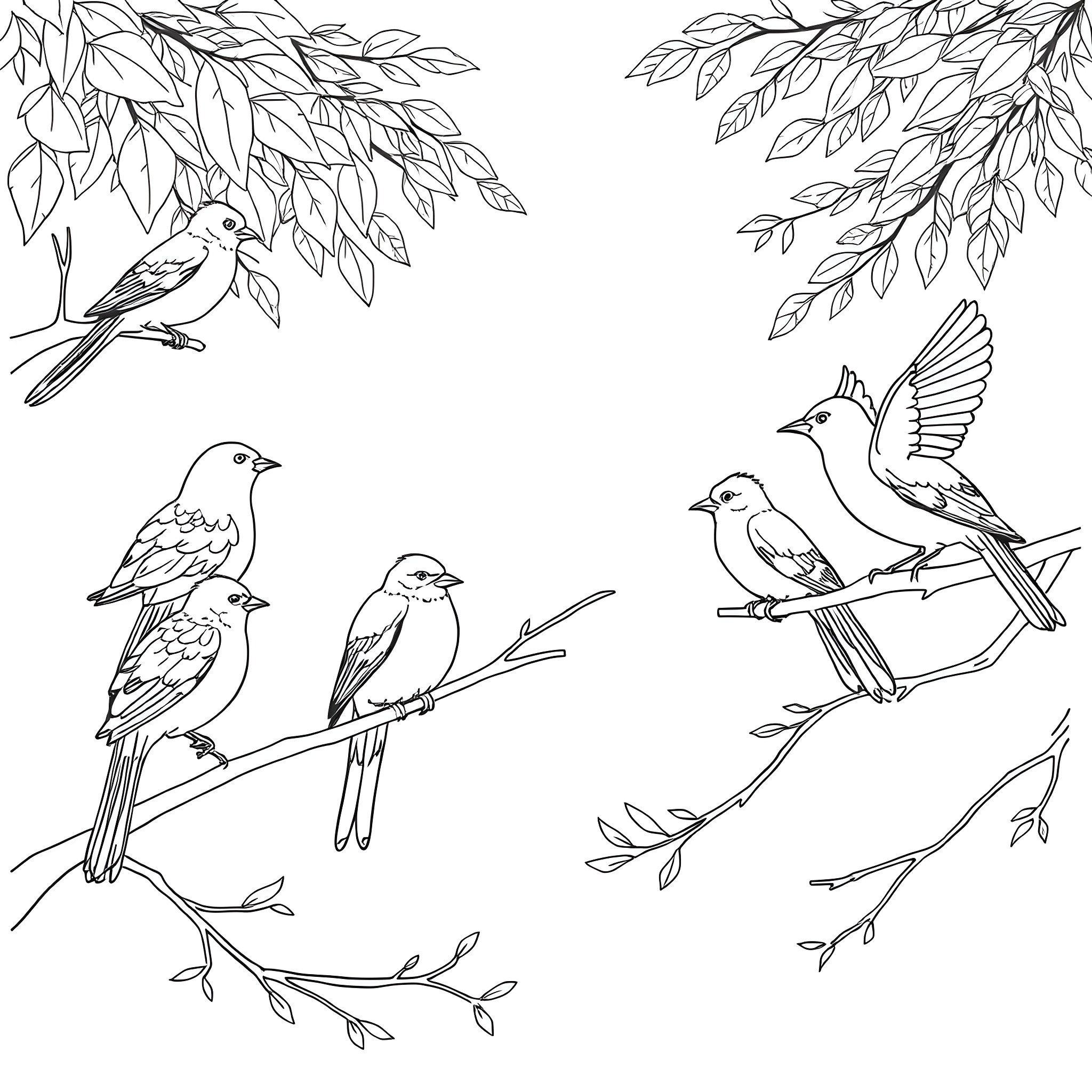 Best Bird Coloring Pages (Free Printable PDF)