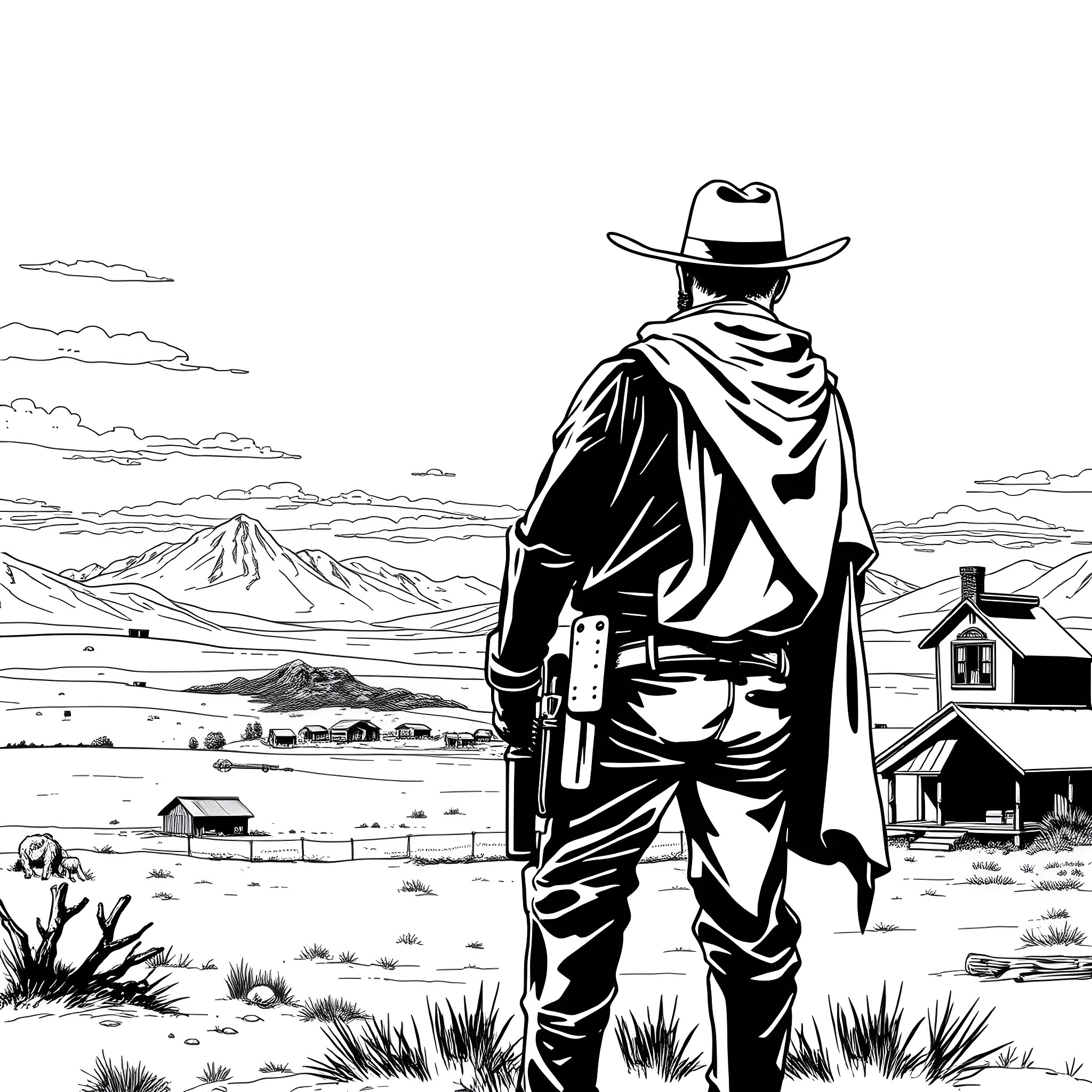 Best Red Dead Redemption Coloring Pages (Free Printable PDF)