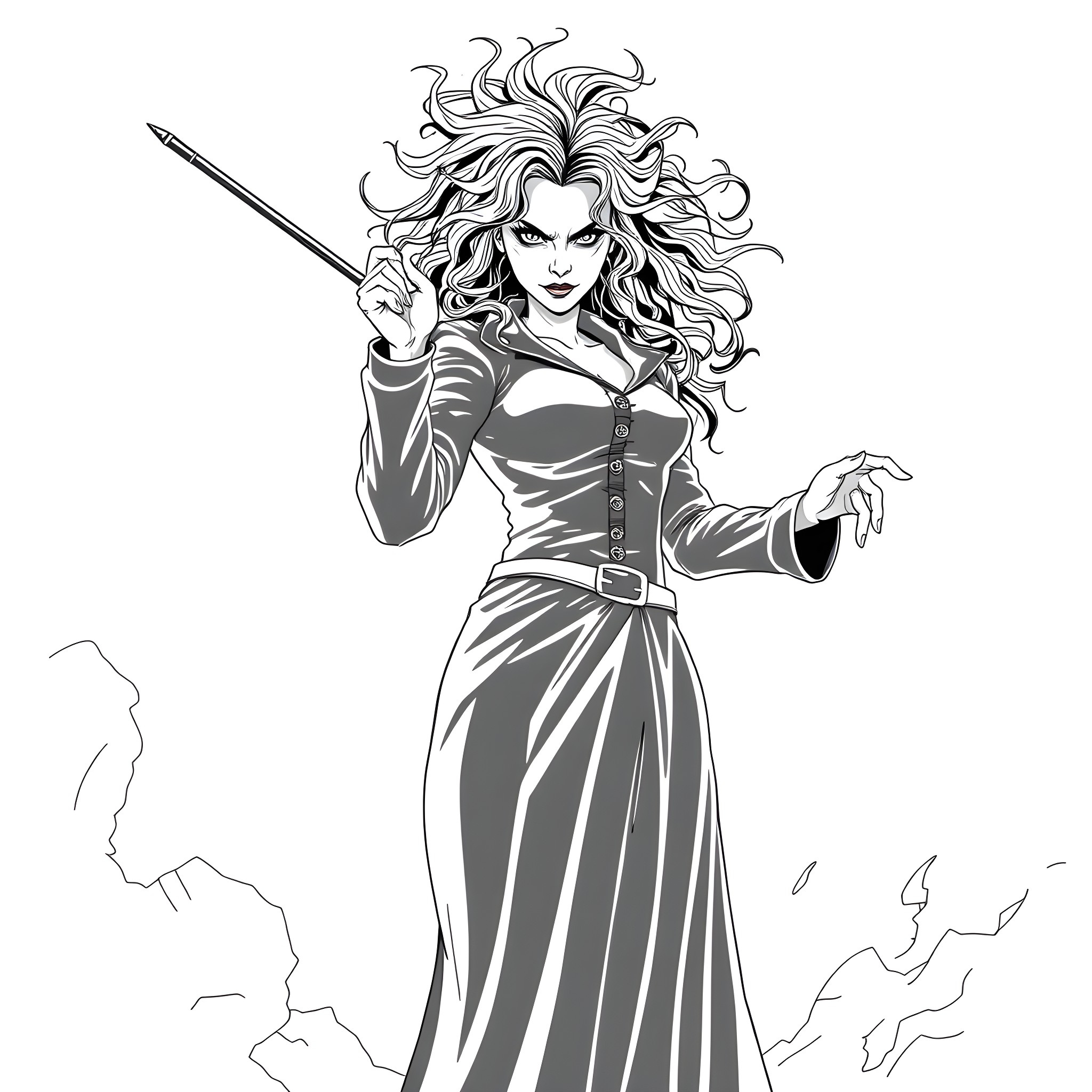 1 Best Bellatrix Coloring Pages (Free Printable PDFs)