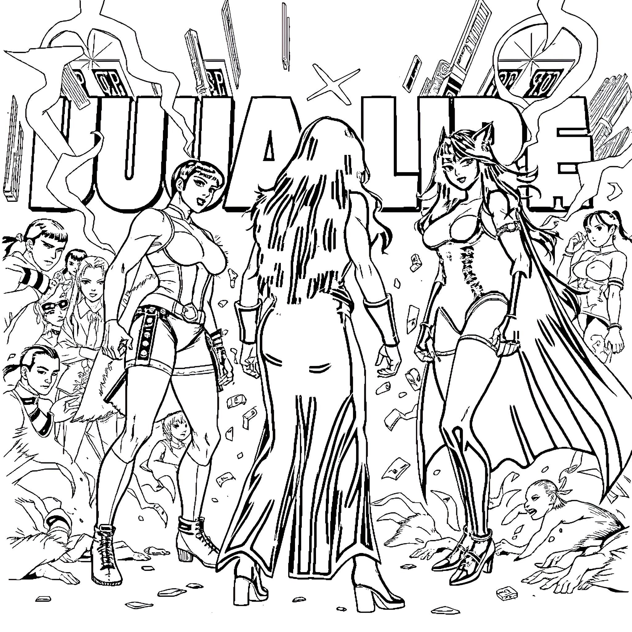 Best Dua Lipa Coloring Pages (Free Printable PDF)