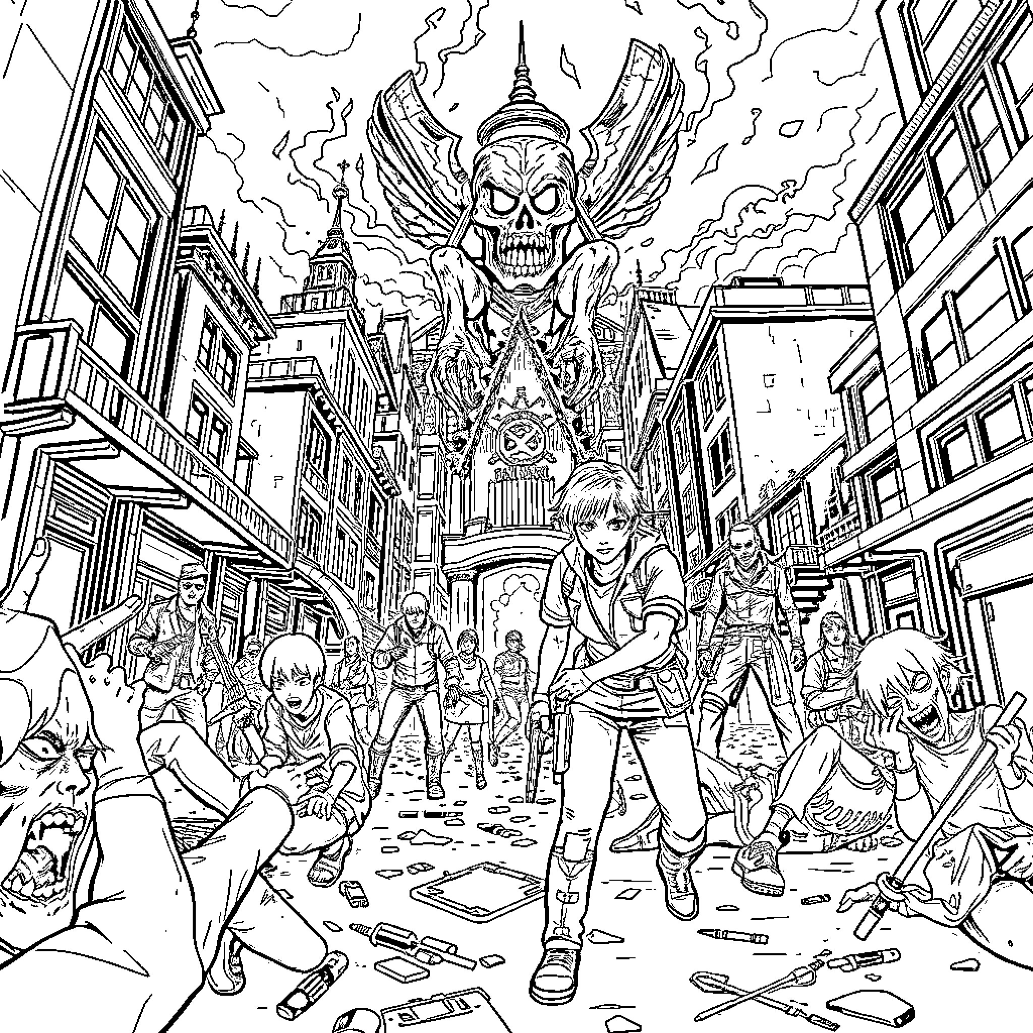 Best Resident Evil Coloring Pages (Free Printable PDF)