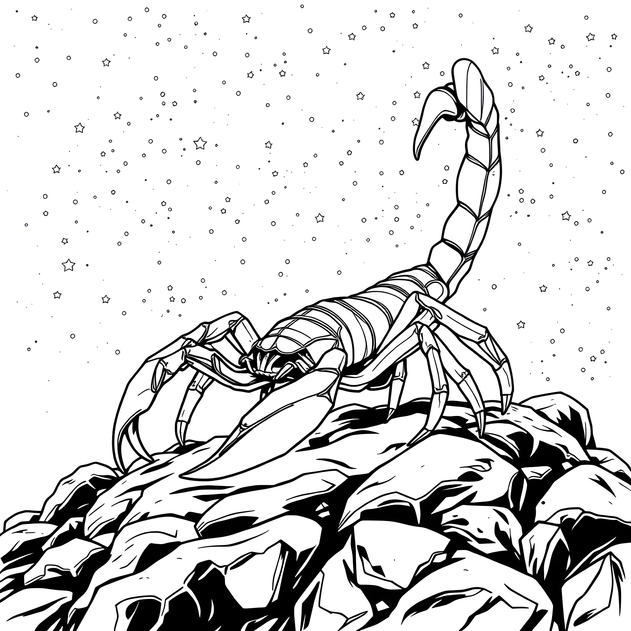Best Scorpio Coloring Pages (Free Printable PDF)