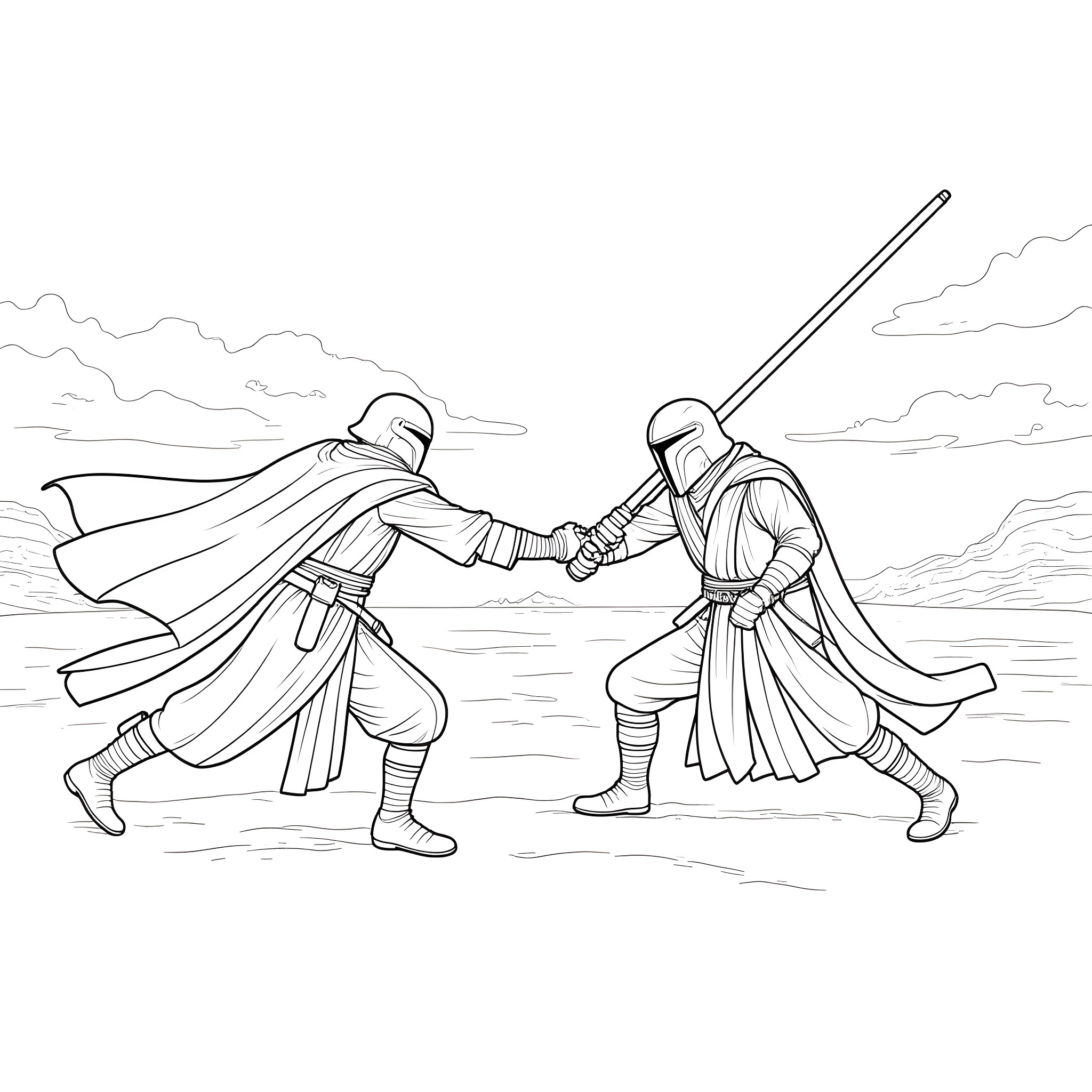 1 Best Jedi Coloring Pages (Free Printable PDFs)