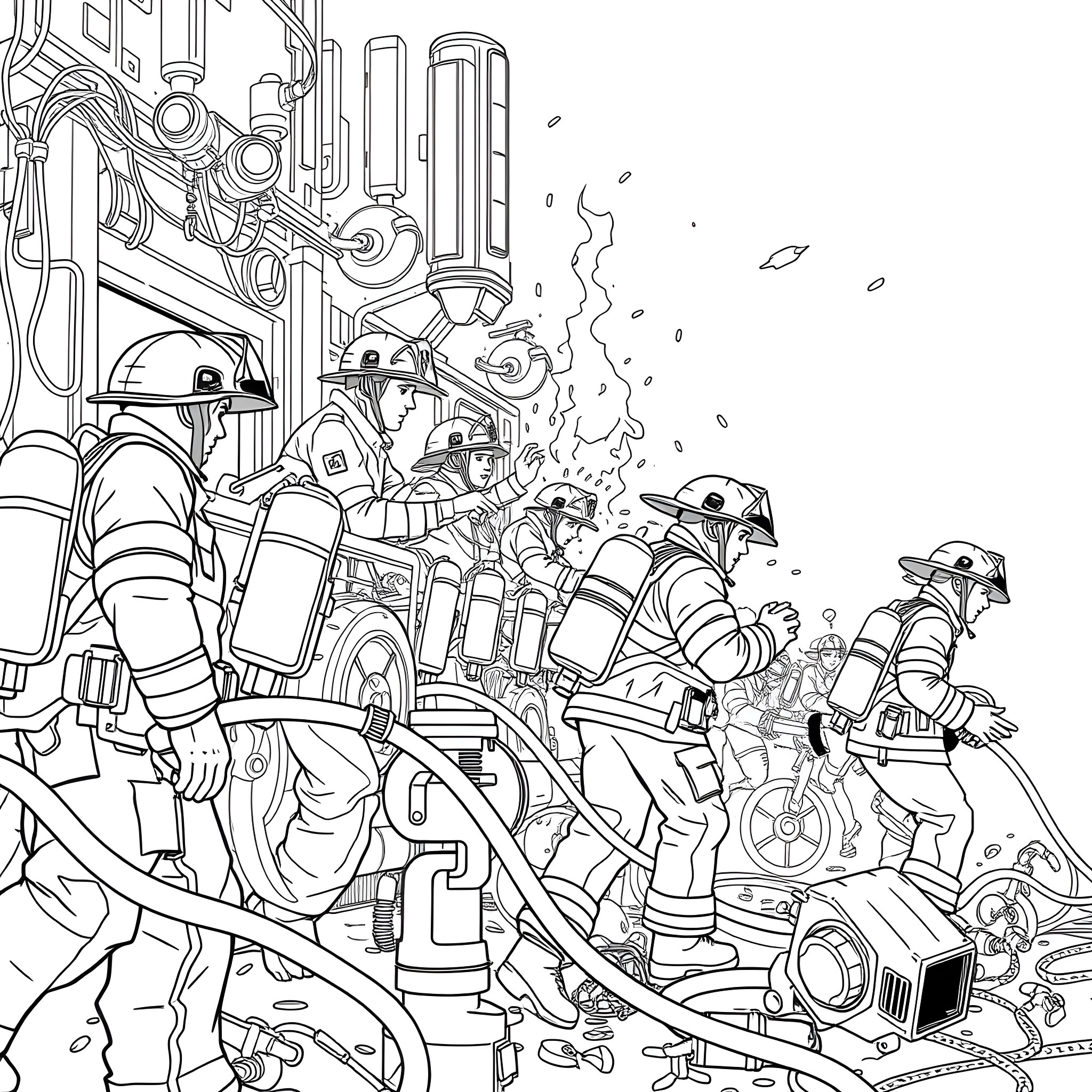 Best Emergency Worker Coloring Pages (Free Printable PDF)