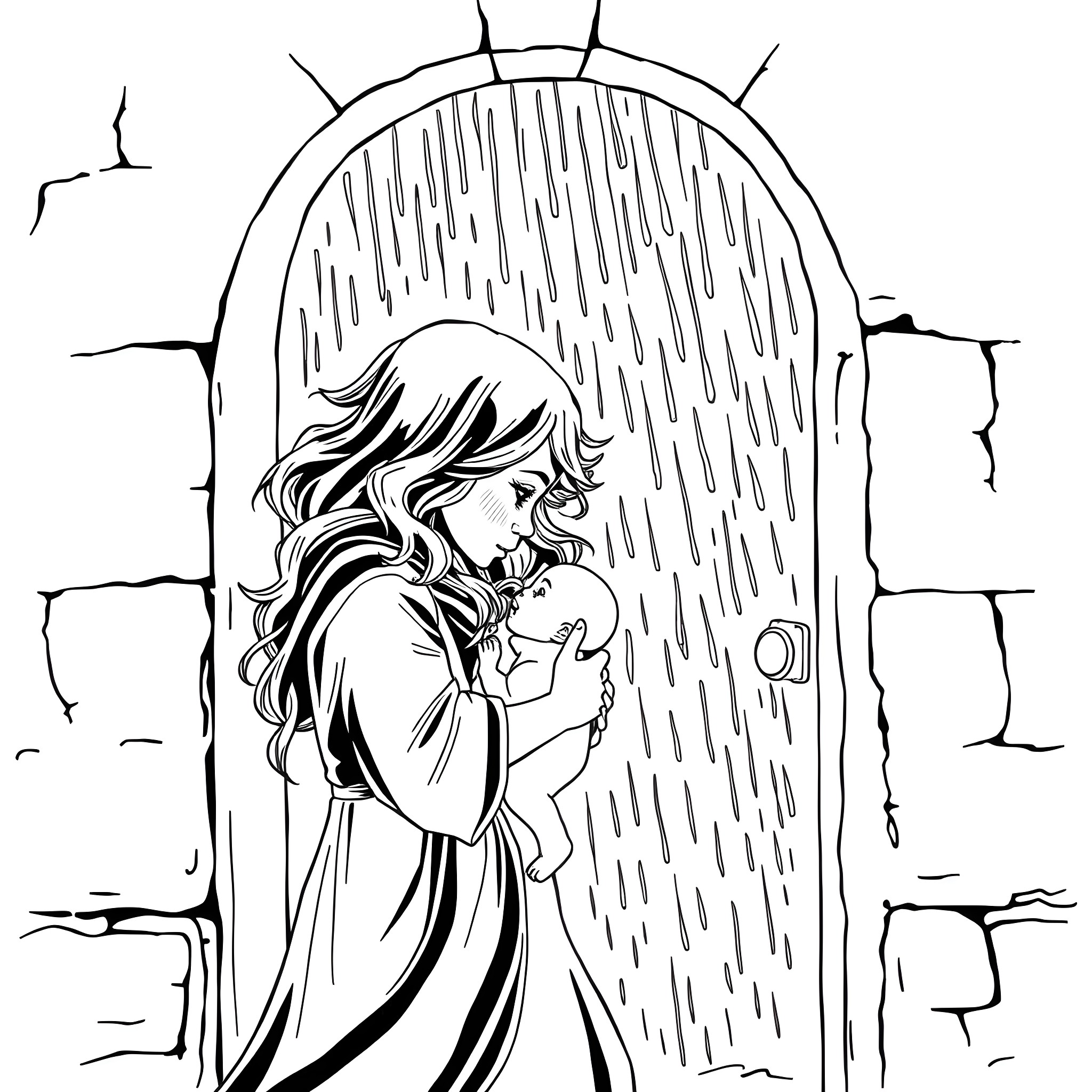 Best Mother Coloring Pages (Free Printable PDF)